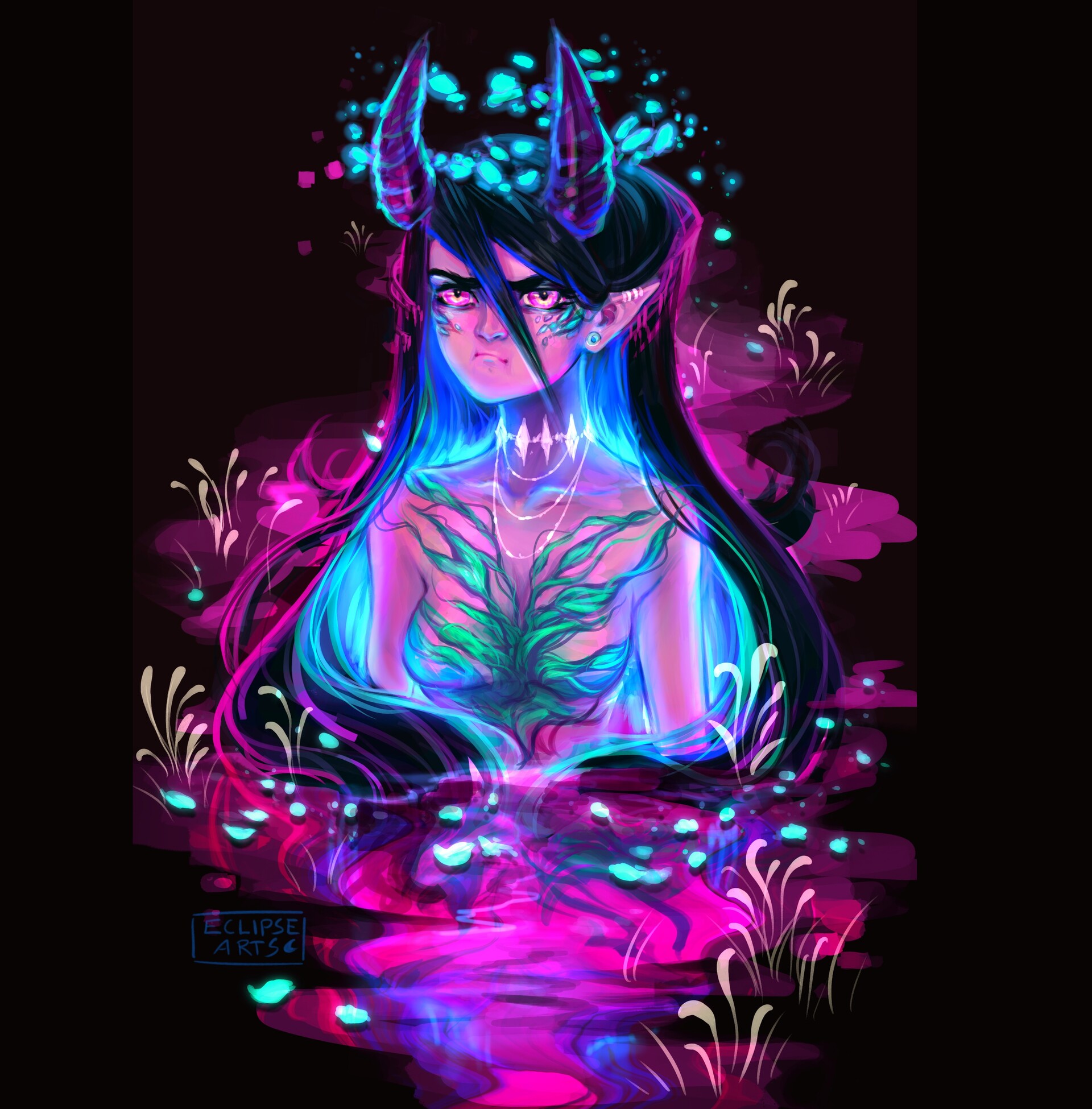 ArtStation - Grumpy demon