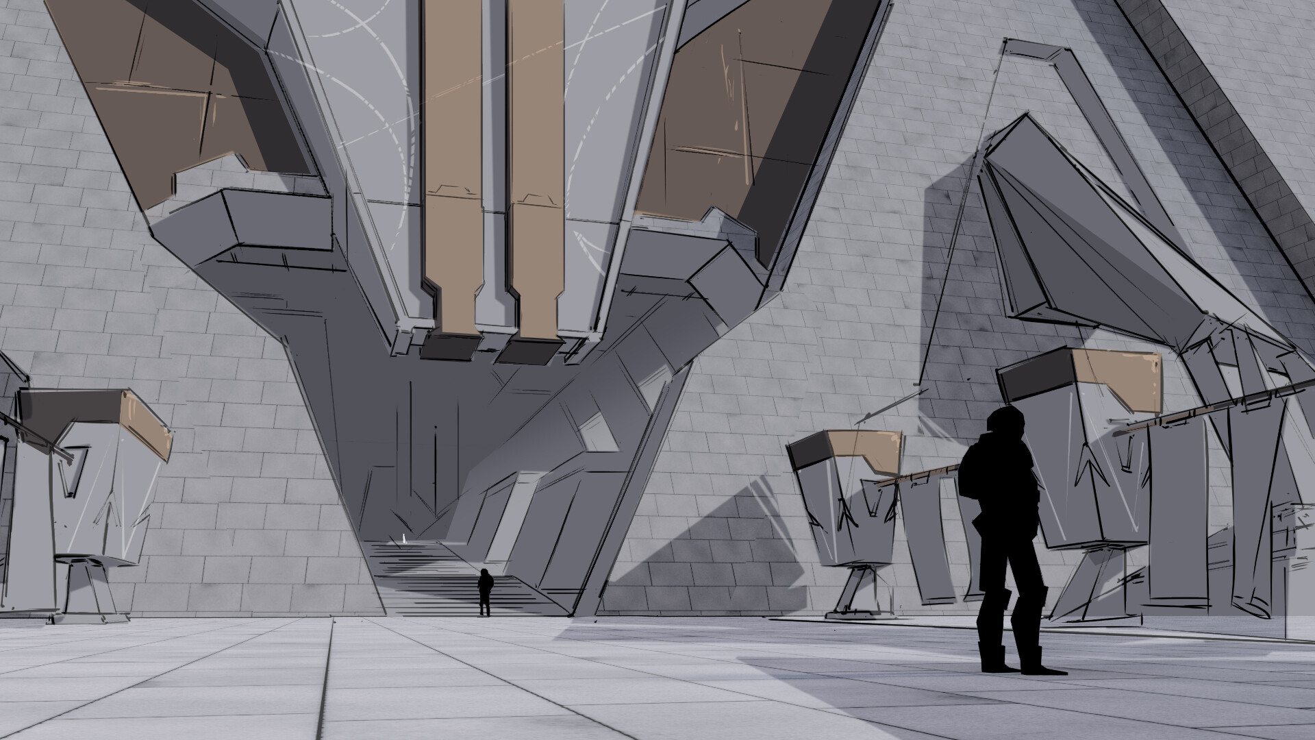 Ryan Ingram - DUNE: Env - Arrakeen Palace Design - Speculative Development