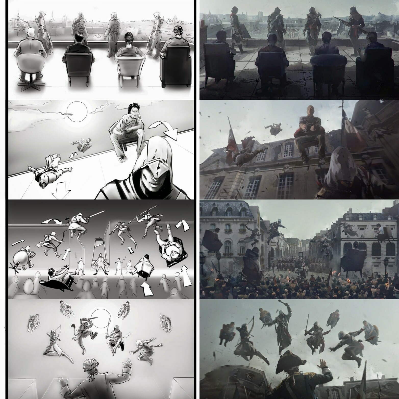 assassins creed unity big coloring pages