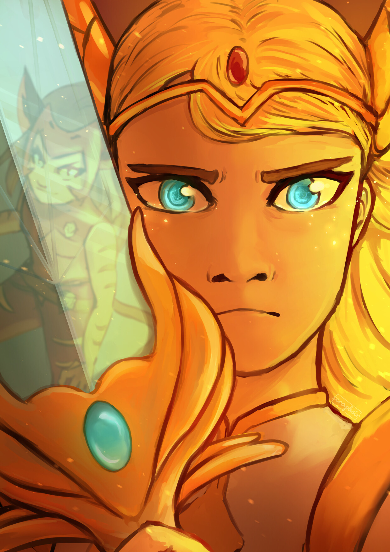 ArtStation - She-Ra and Catra