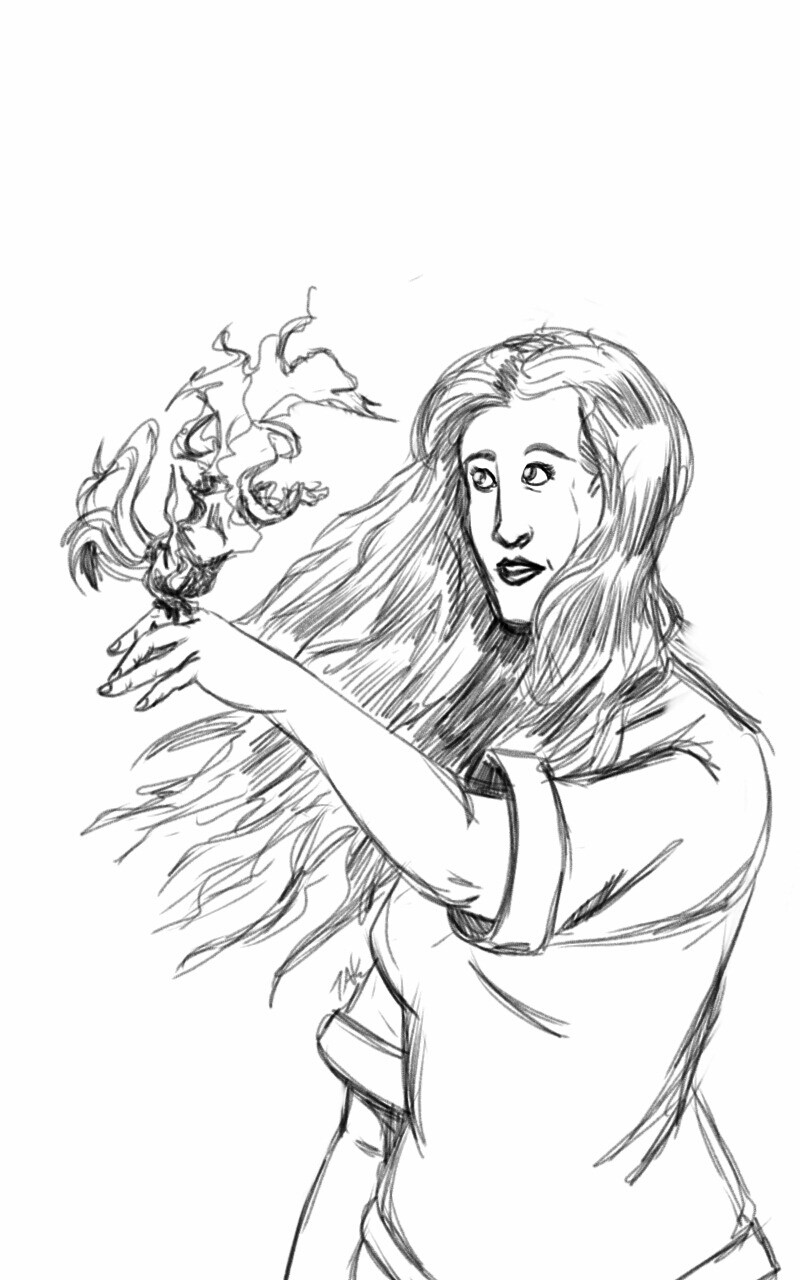 ArtStation - Daily Sketch: Mesmerized By Squiggles