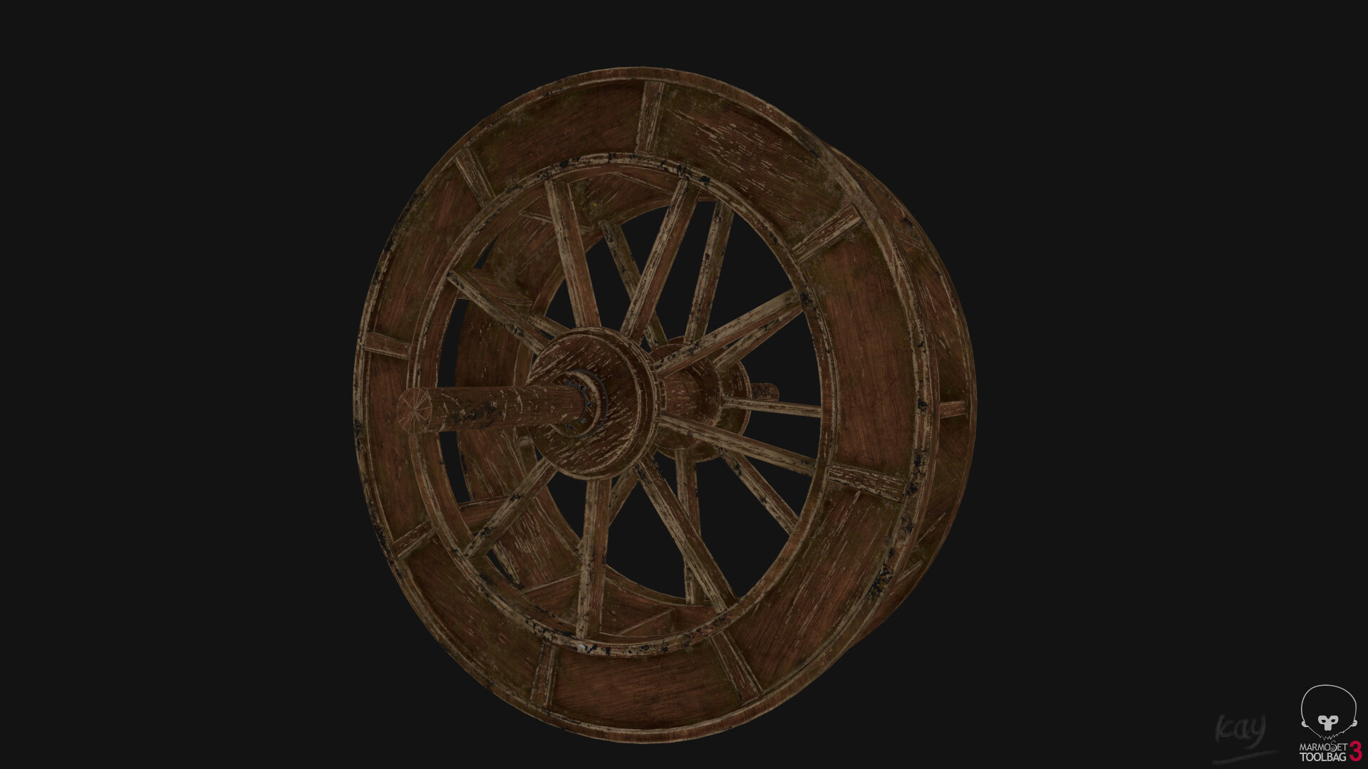 ArtStation - Waterwheel