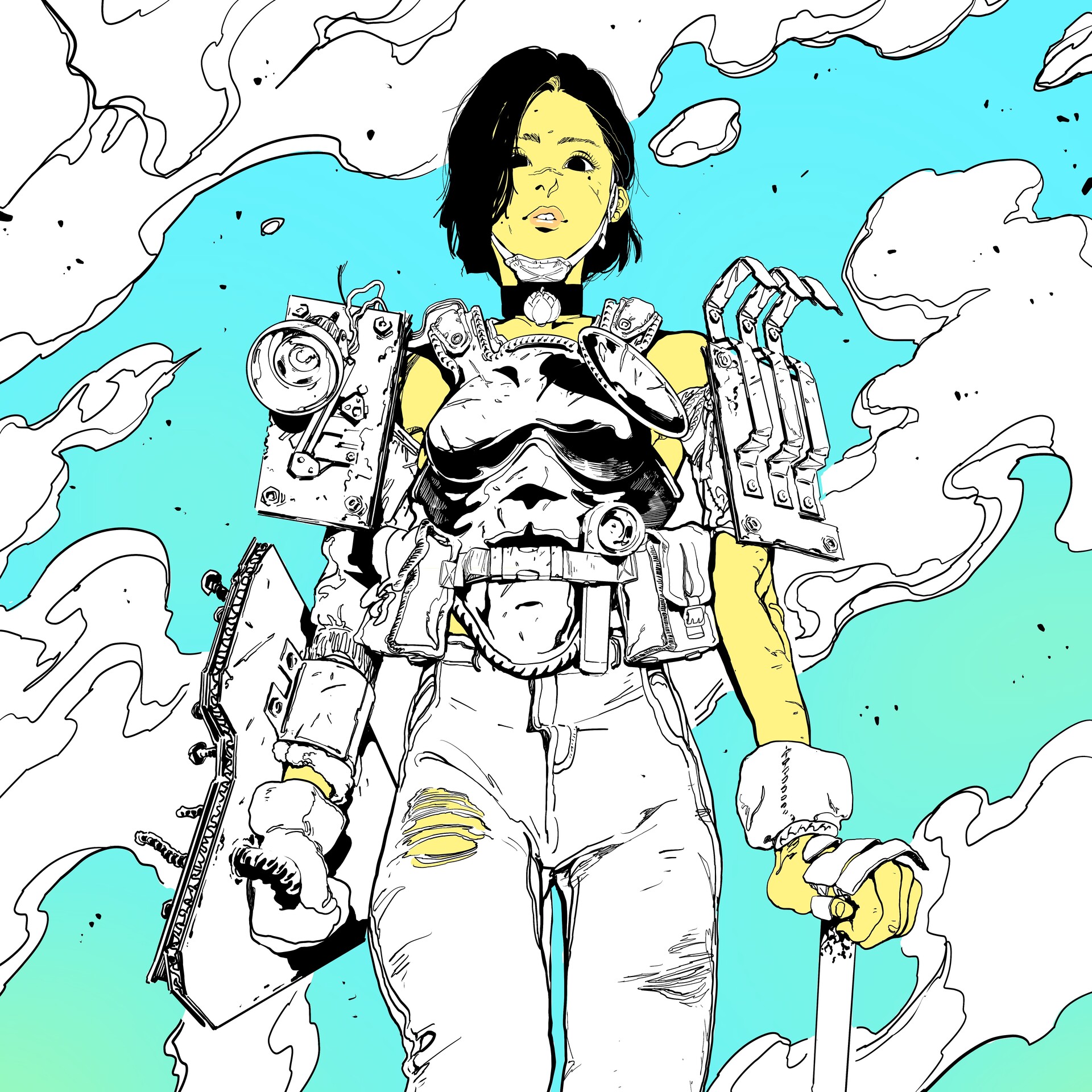 ArtStation - [NOVAC] Post Apocalyptic Gladiator