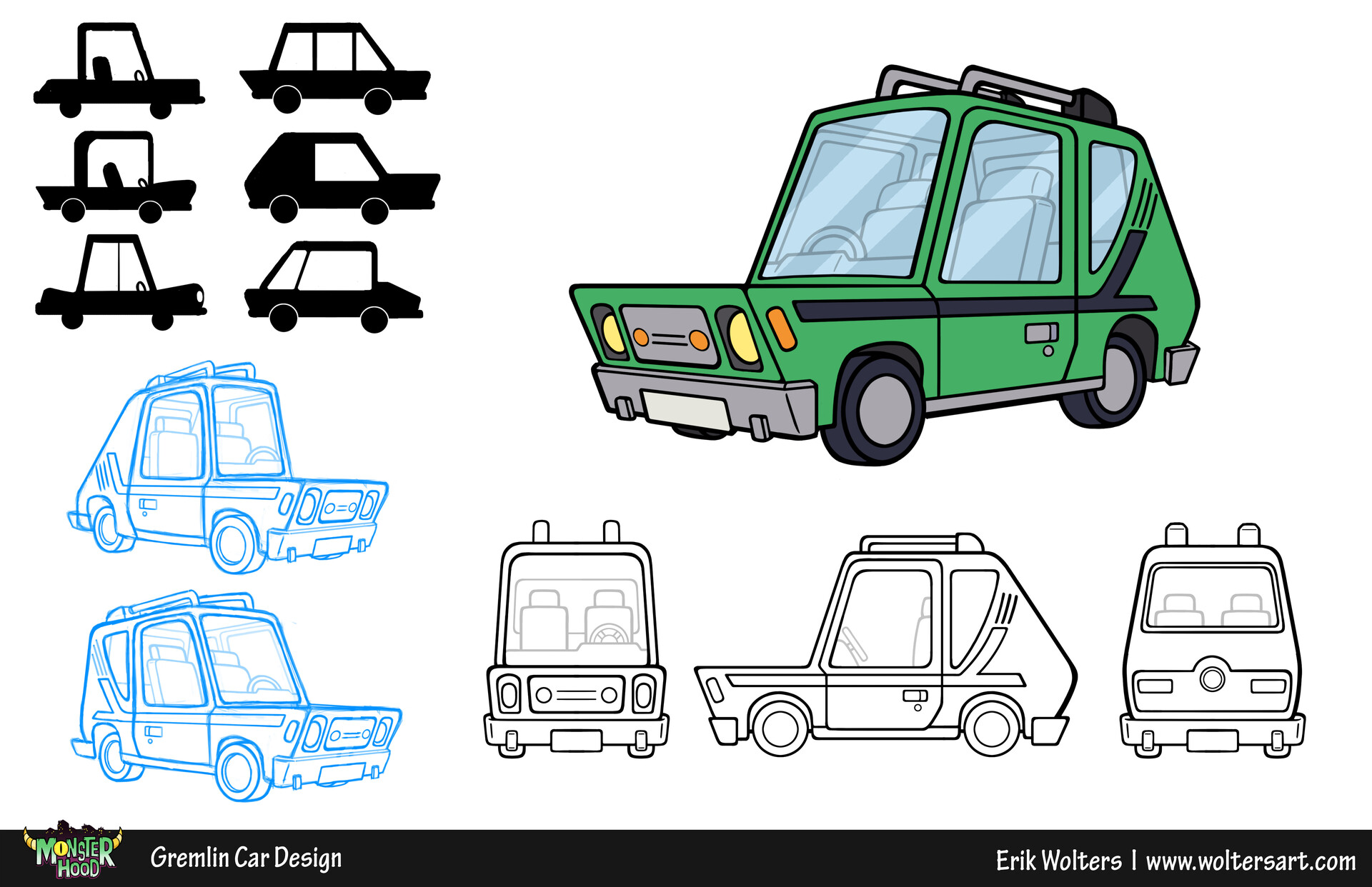 ArtStation - Gremlin Car Design