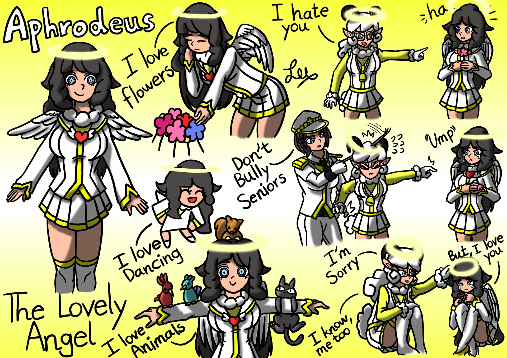 ArtStation - Counterparts of Helltaker girls (2)