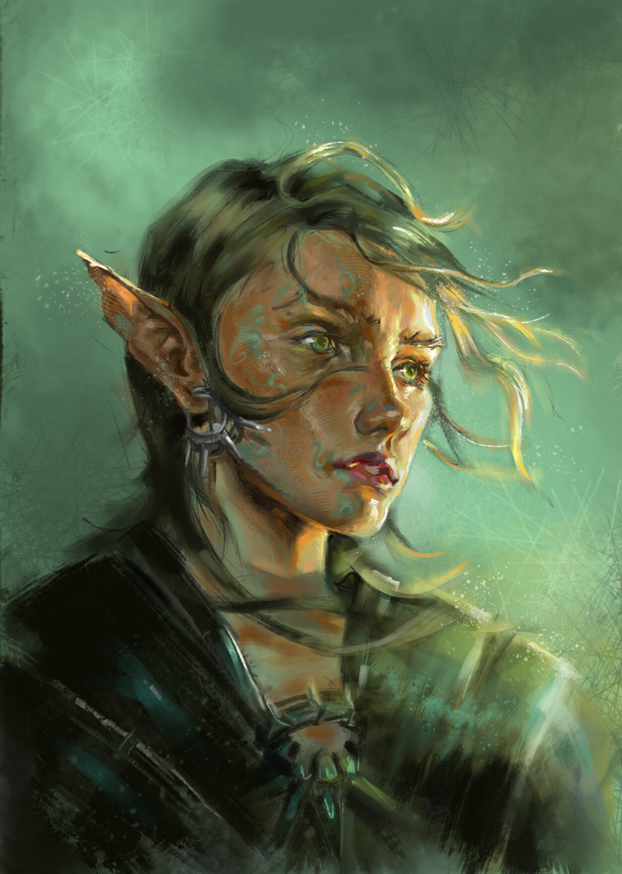 ArtStation - She elf