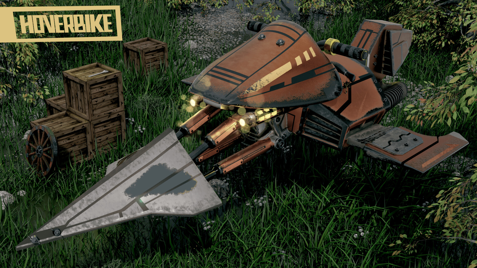 ArtStation - Hoverbike