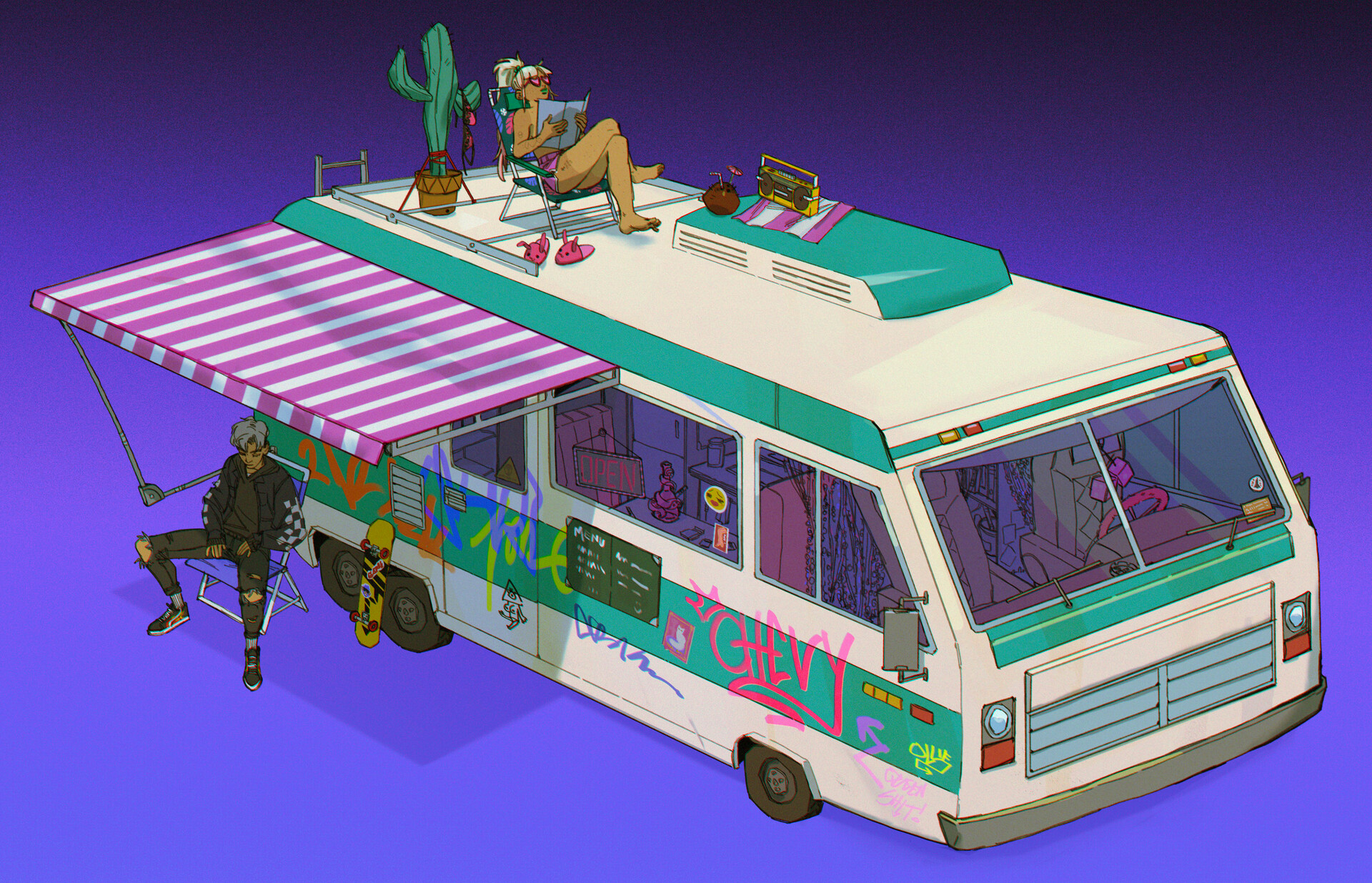 ArtStation - Chevy's RV