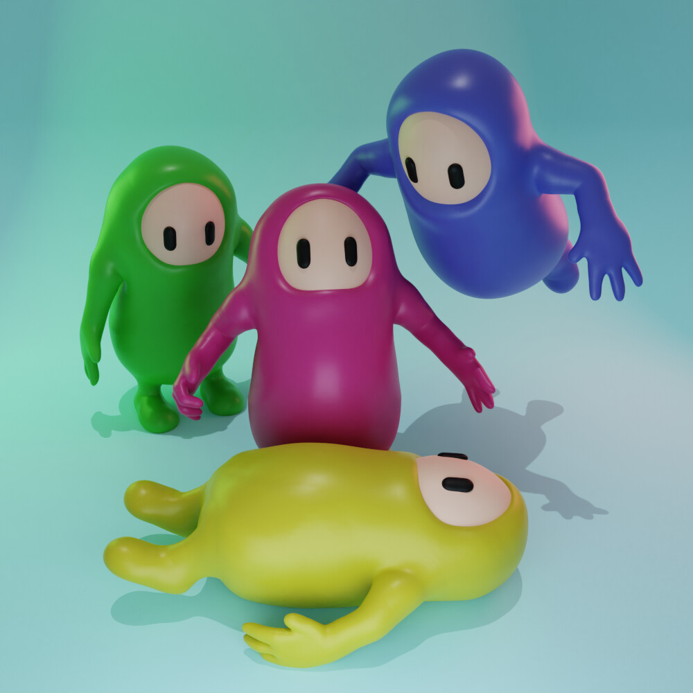 ArtStation - Fall Guys Fan Art