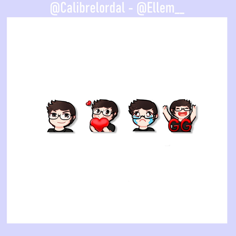 ArtStation - Twitch emote commission for BlazeDecaying
