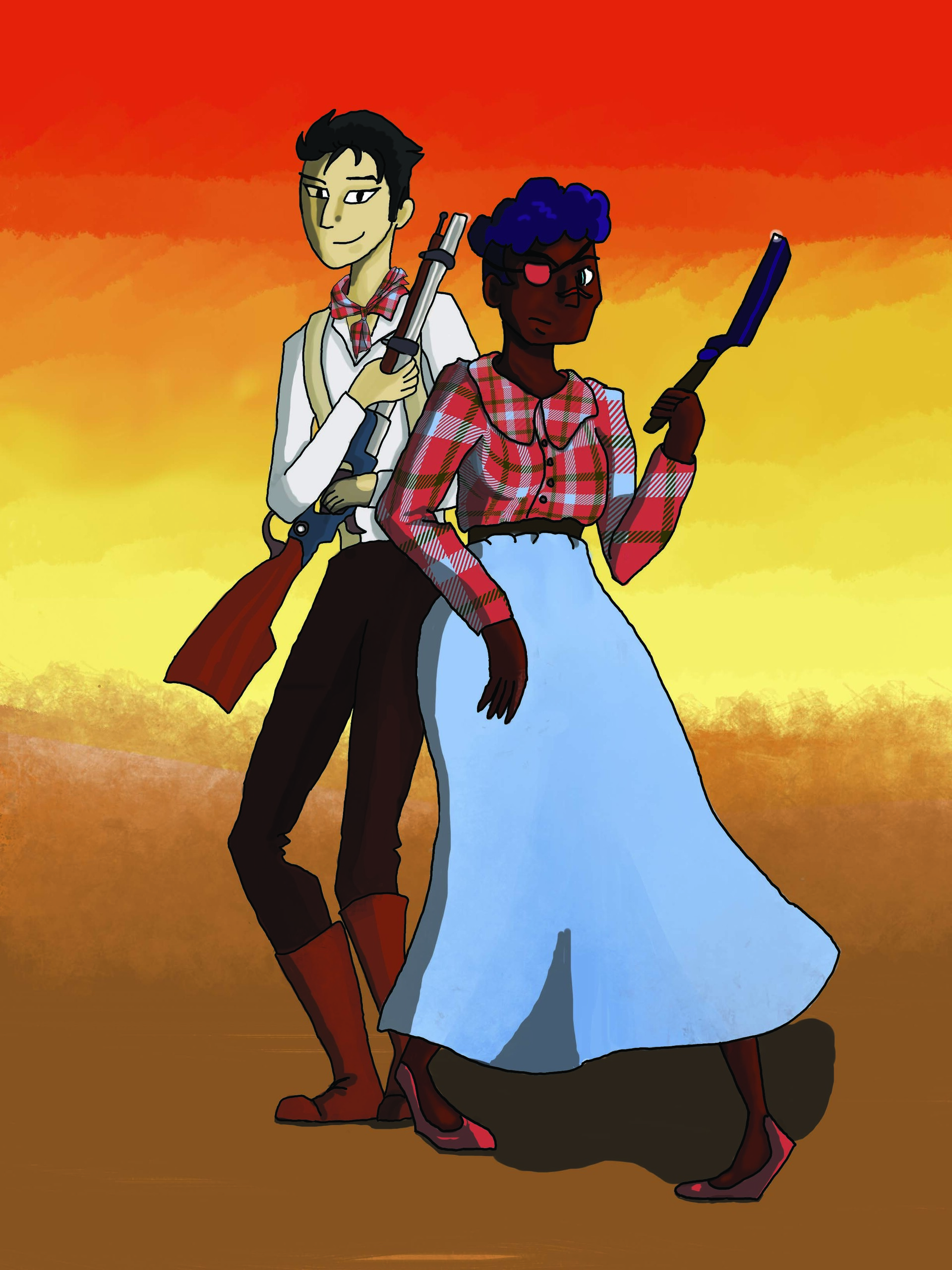 romanticsap _illustrates - Penumbra Podcast fan art