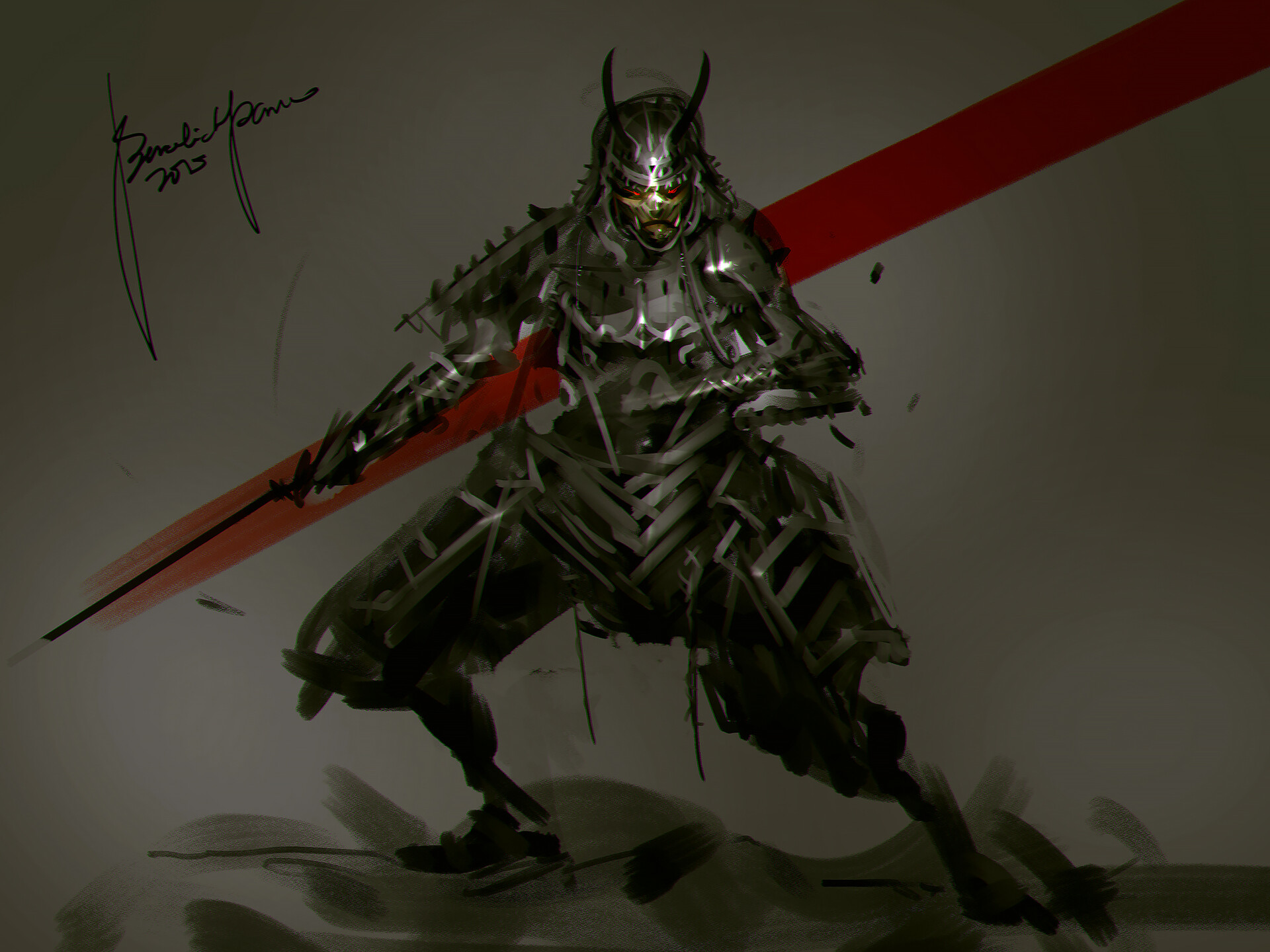 ArtStation - Samurai Ghost