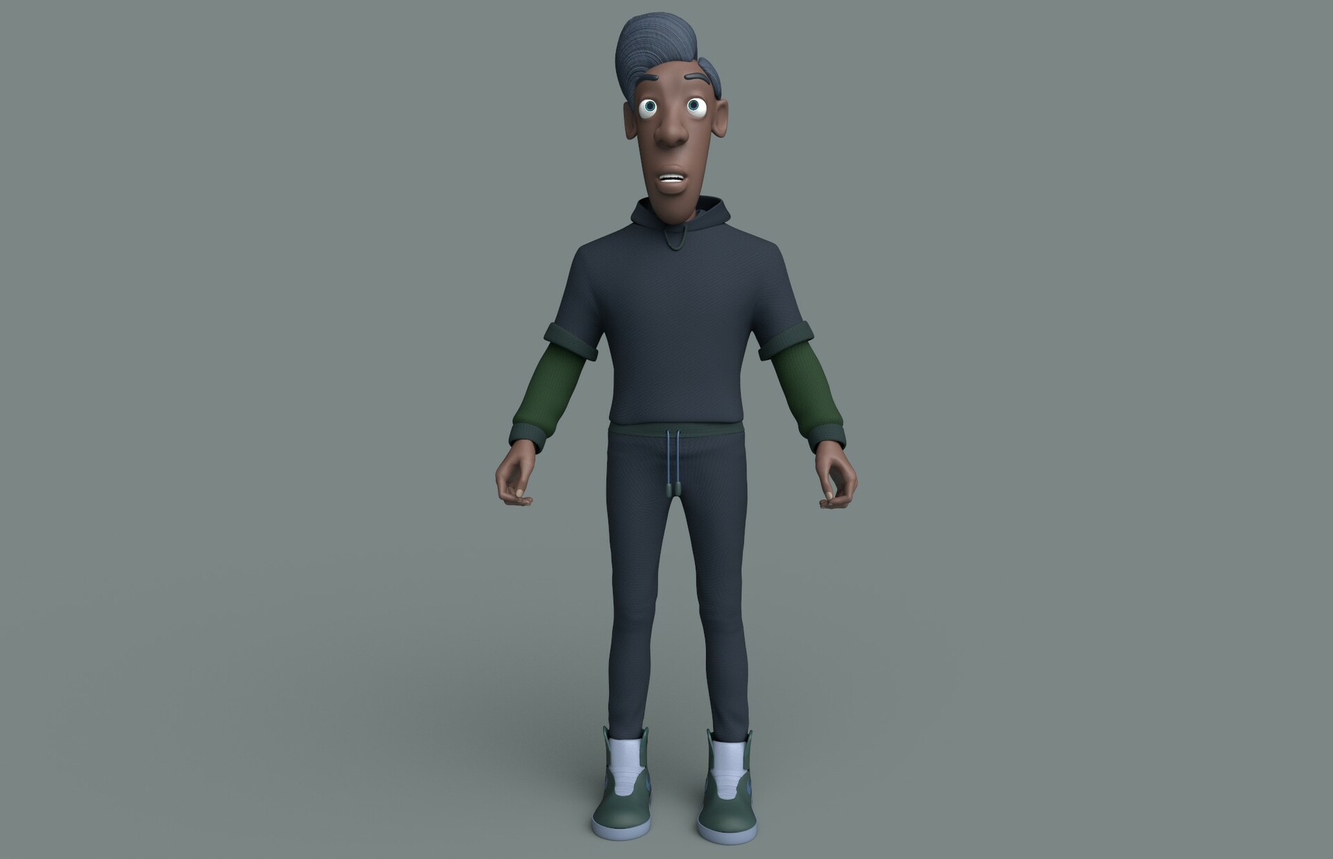 ArtStation - maleSculpt_N_clothes_texture