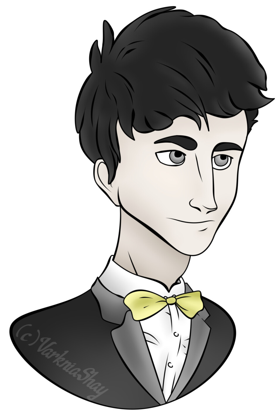 ArtStation - Mayor Night in waitor suit