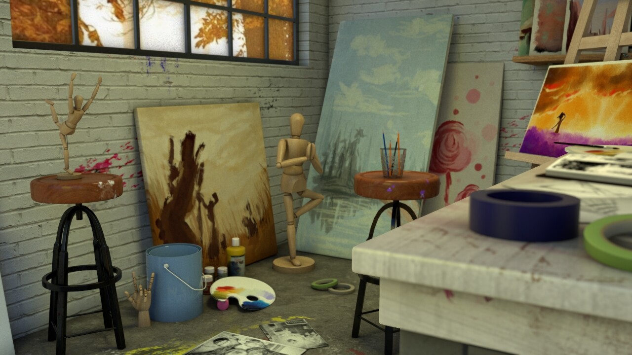 ArtStation - Rendering: Art Studio