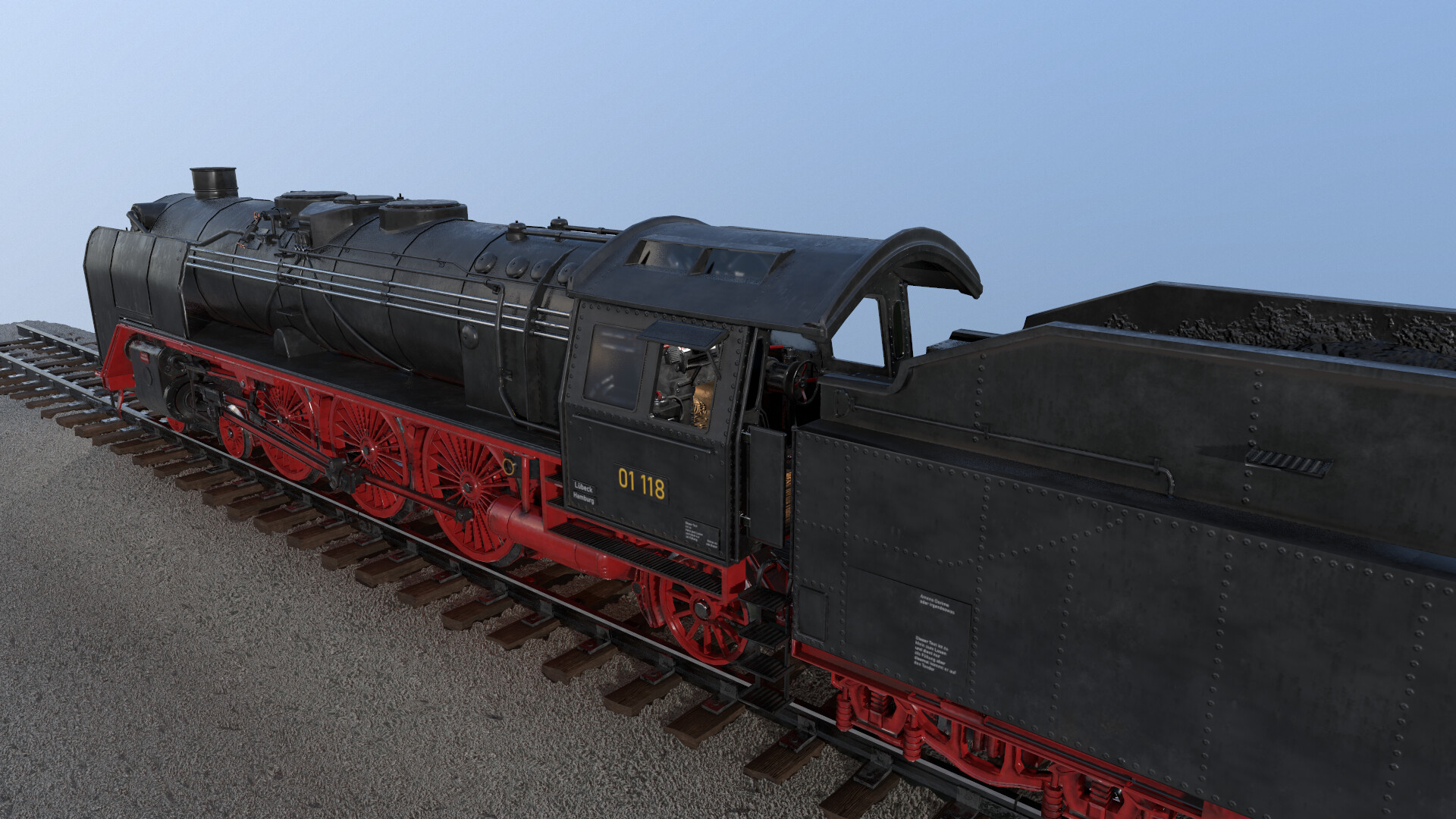 Tom Zimmermann - BR 01 german steam locomotive