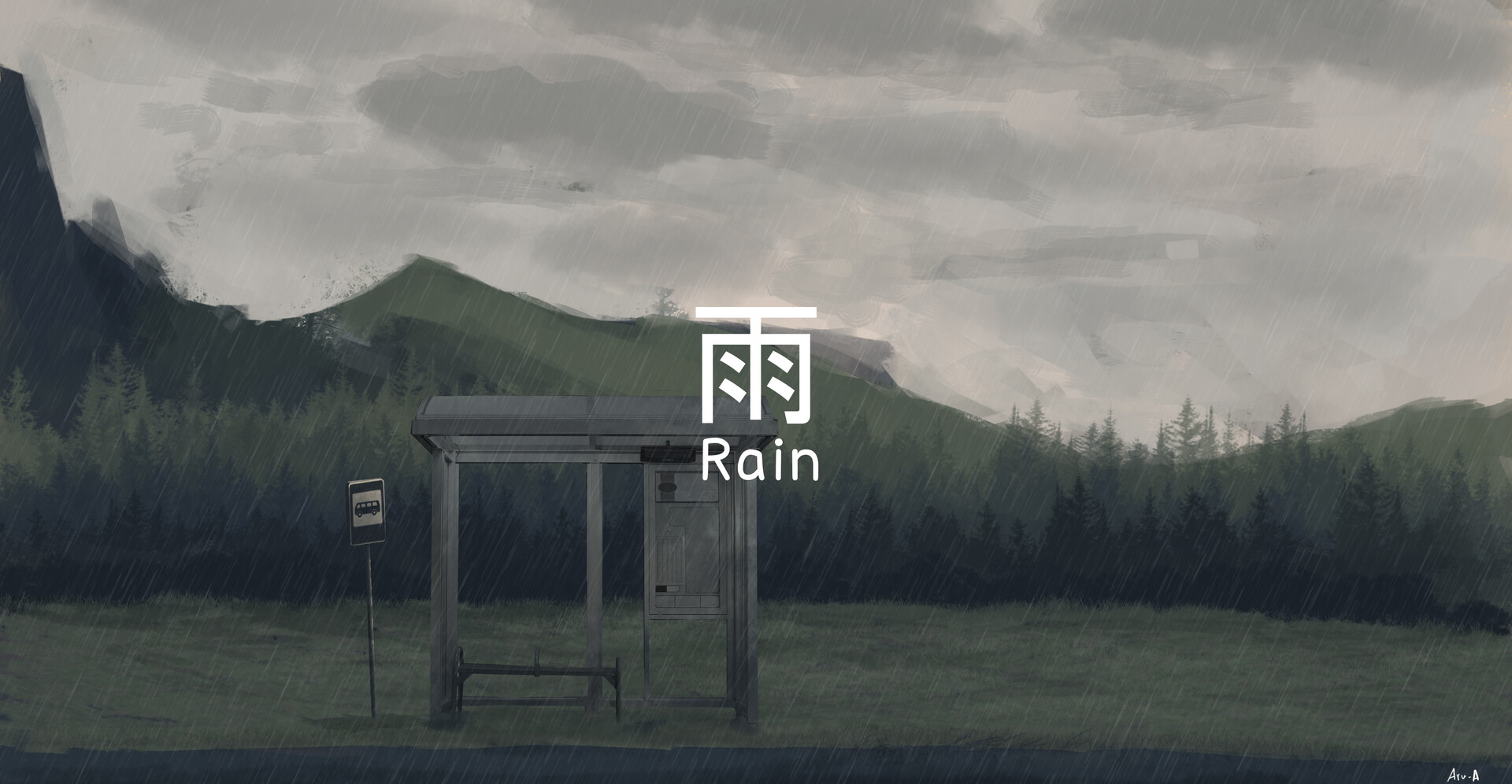 ArtStation - Raining Days
