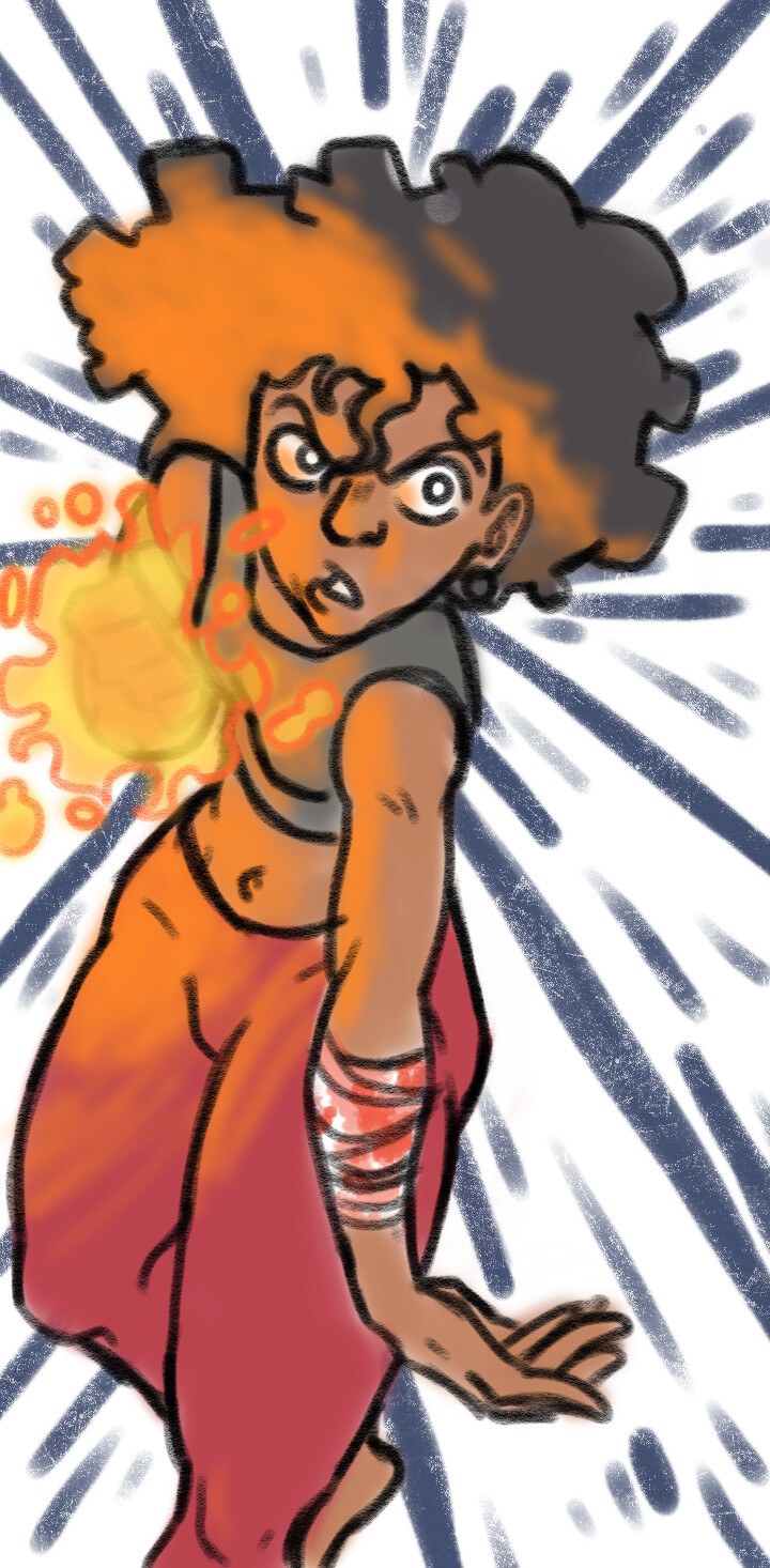 ArtStation - Solar punch