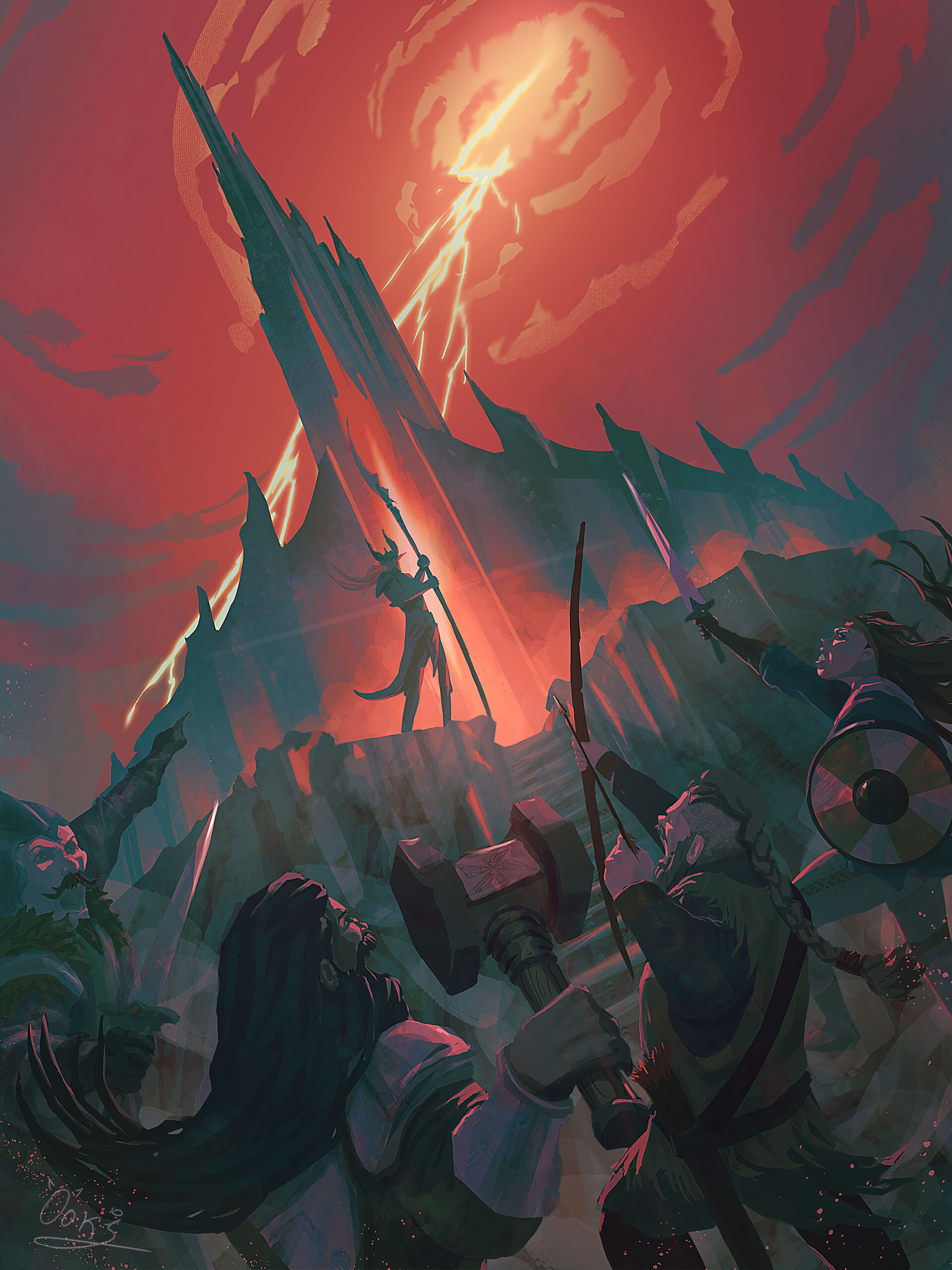 ArtStation - Tower Raid