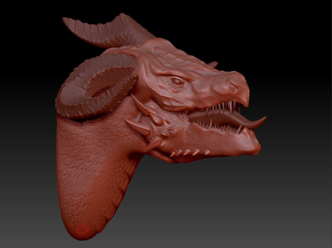 ArtStation - Dragon Busts