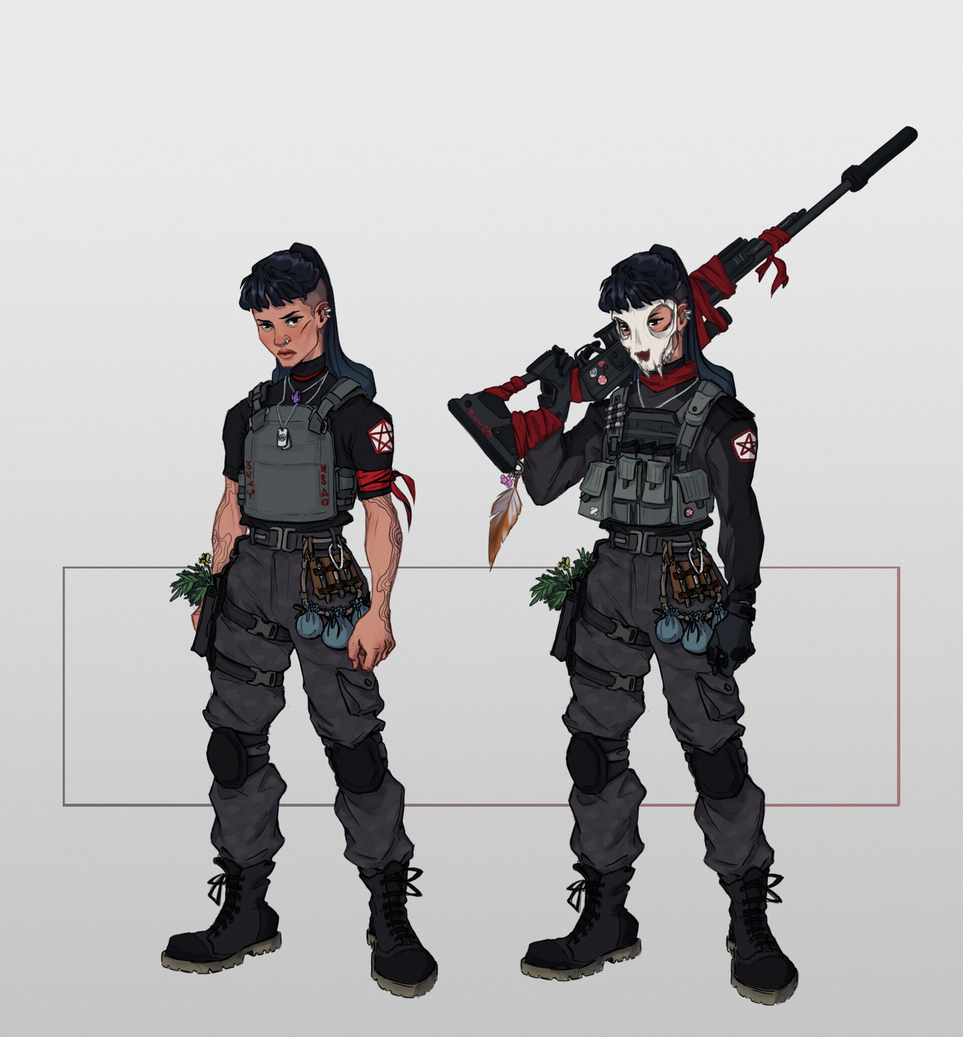 ArtStation - Witch Soldier