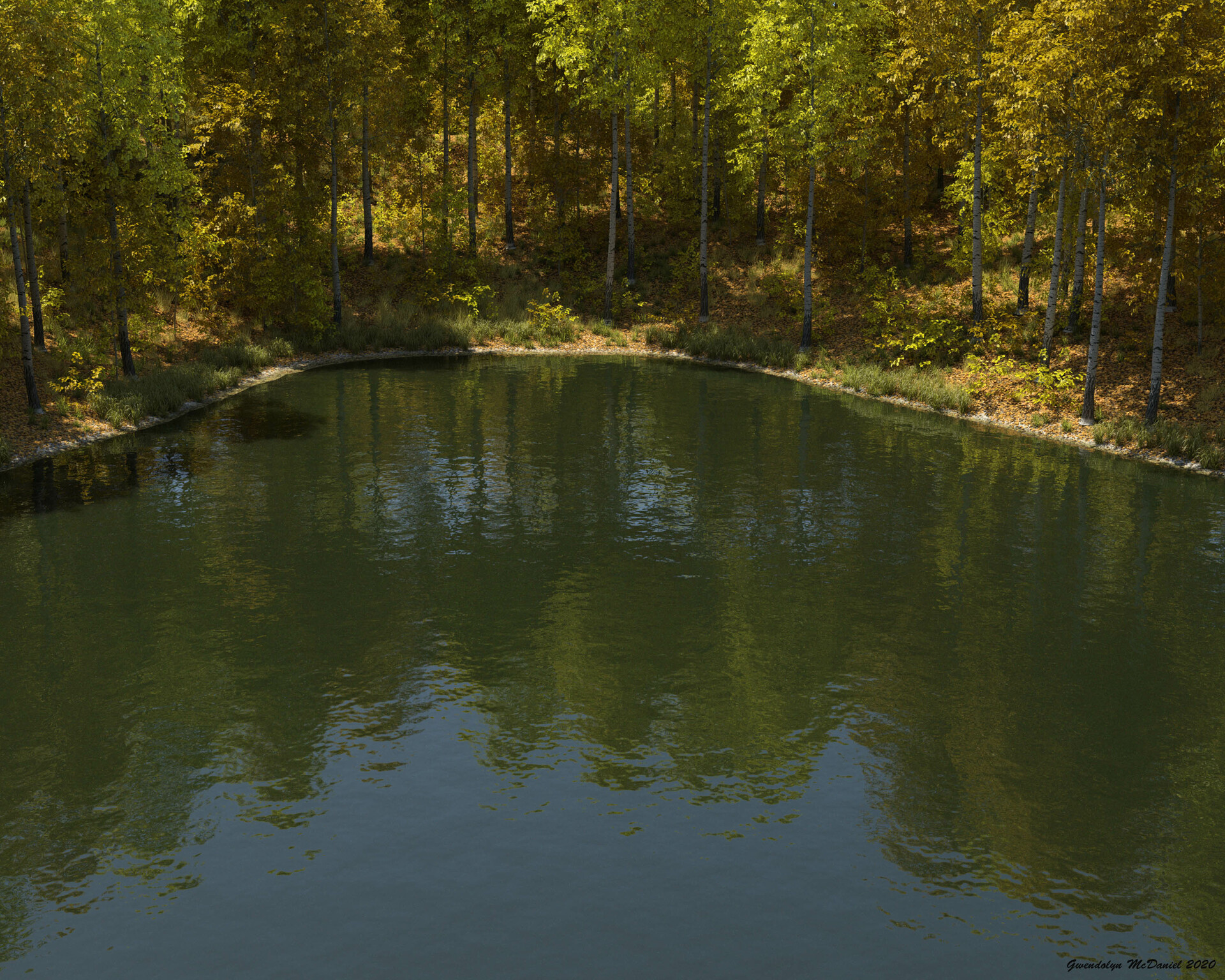 ArtStation - At the Pond