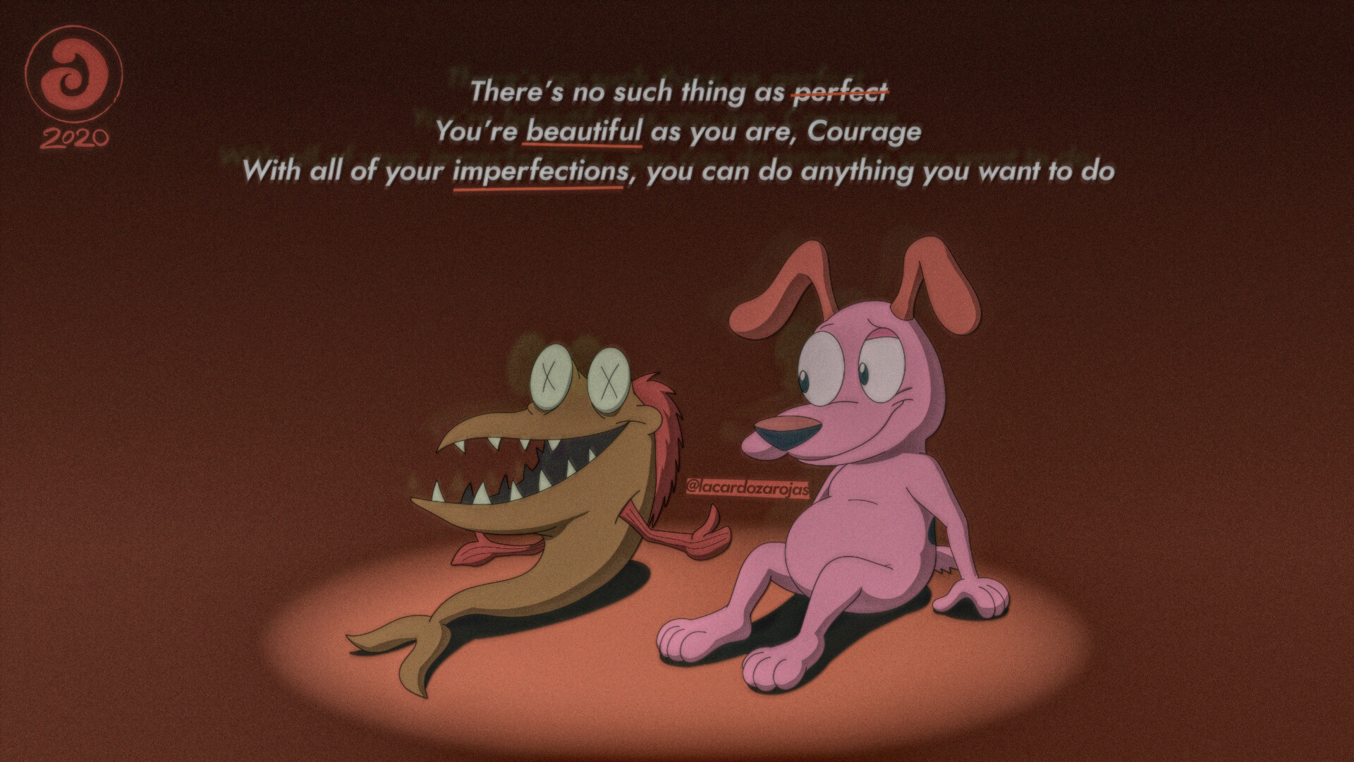 Courage The Cowardly Dog Perfect