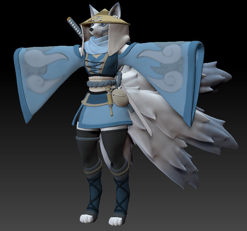 ArtStation - Kitsune Project - Kitsune