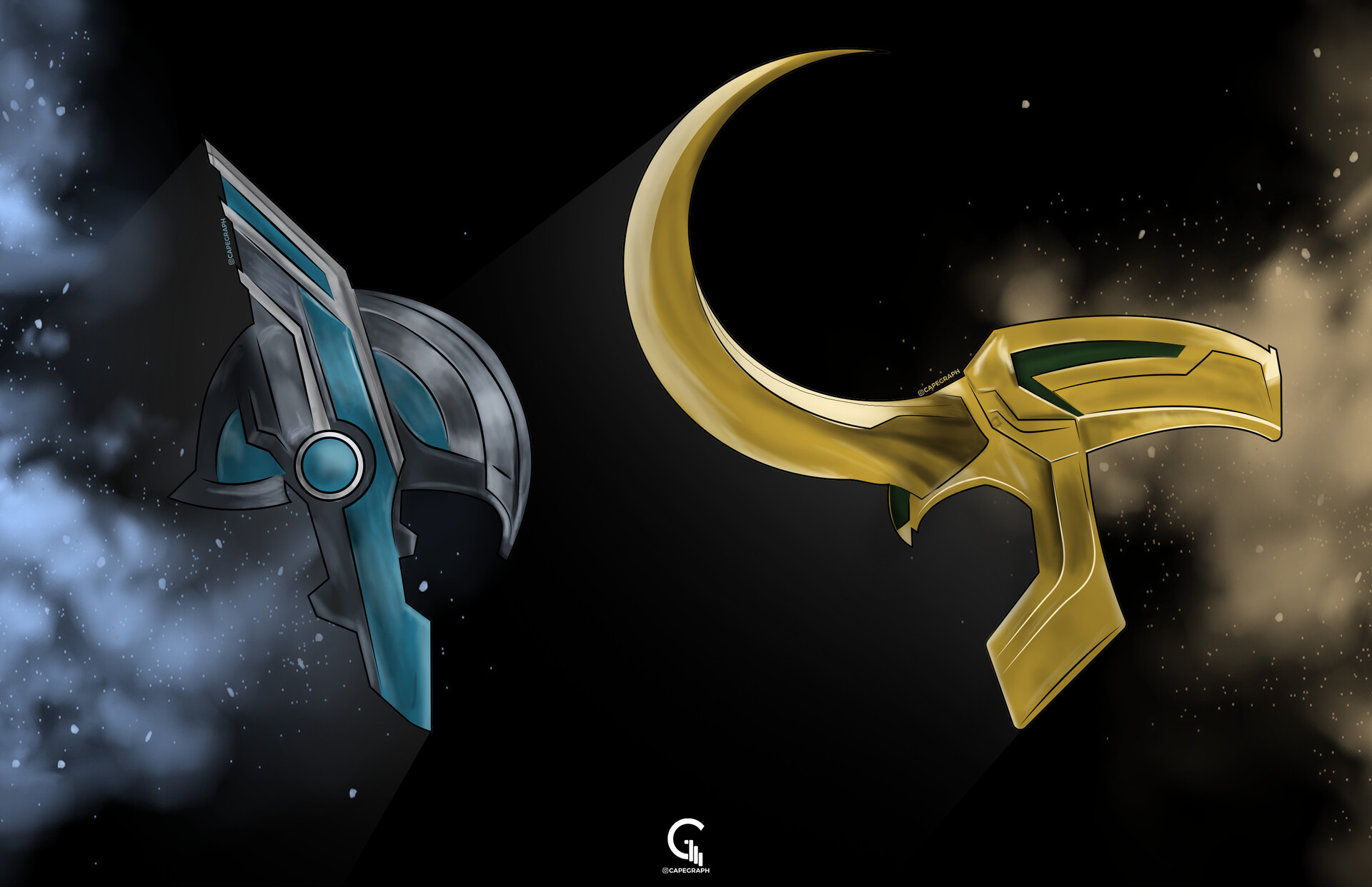 ArtStation - Thor X Loki