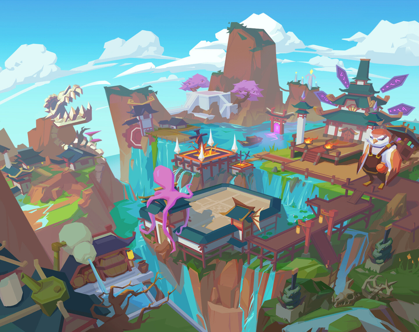 ArtStation - my game project，2019