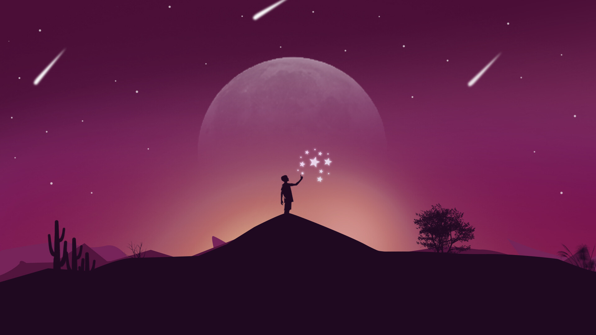 ArtStation - Star in the world_illustration