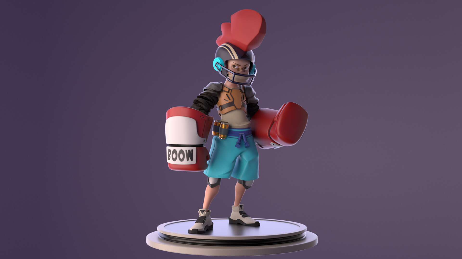 ArtStation - Boxer boy