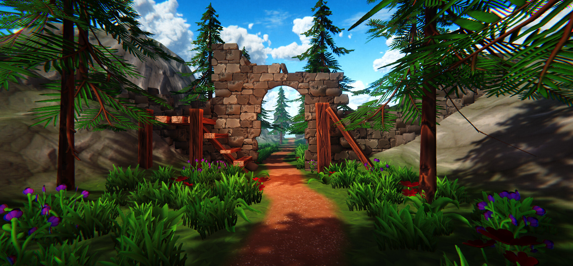 ArtStation - Forest Environment, Unity 2020 URP