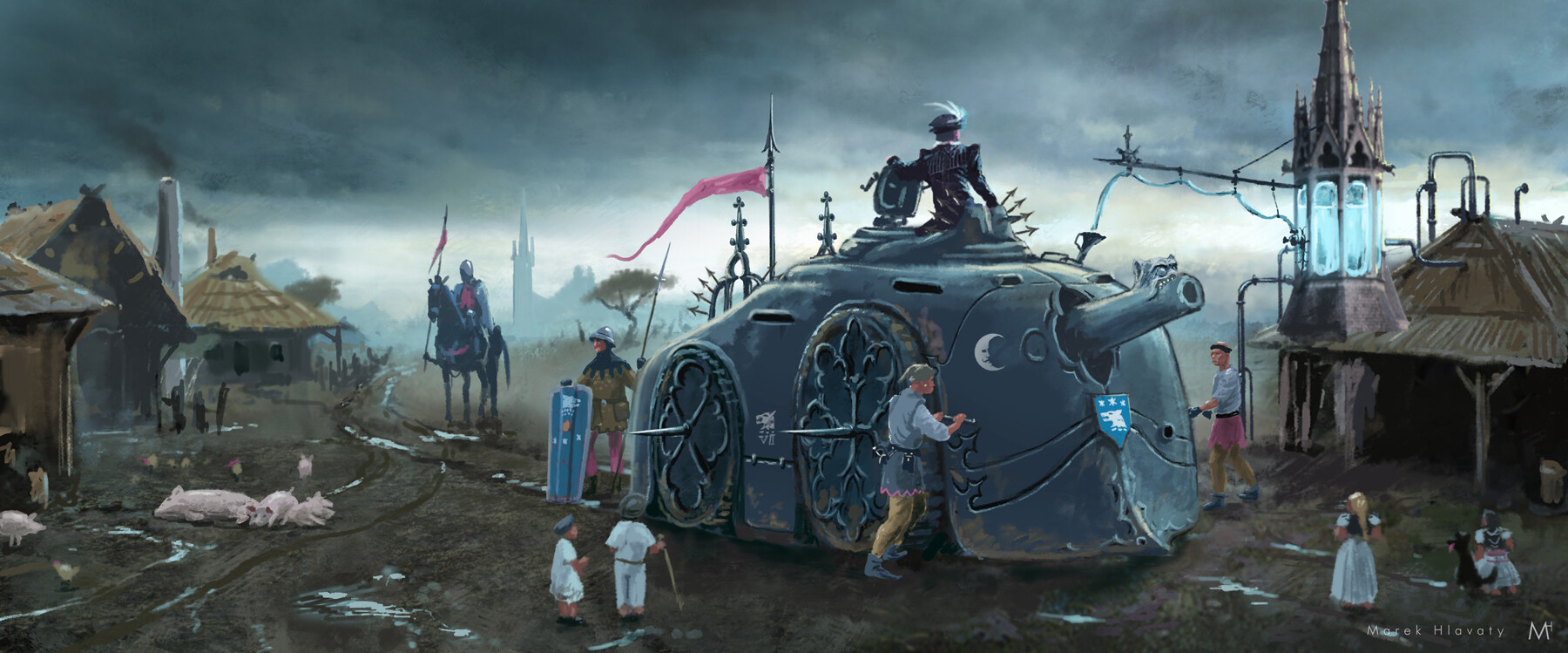 ArtStation - Gothic Tank