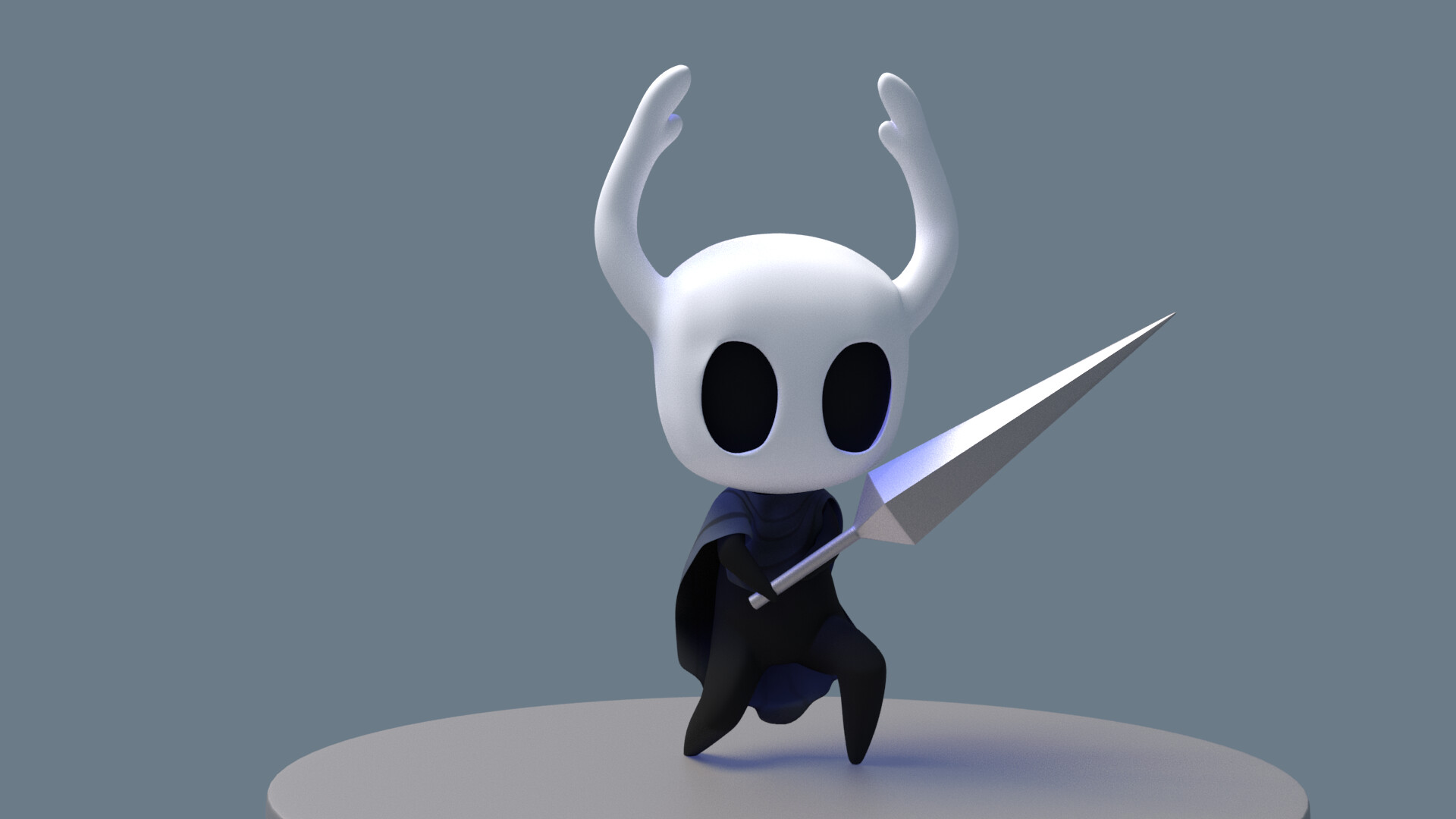 ArtStation - The Knight from Hollow Knight