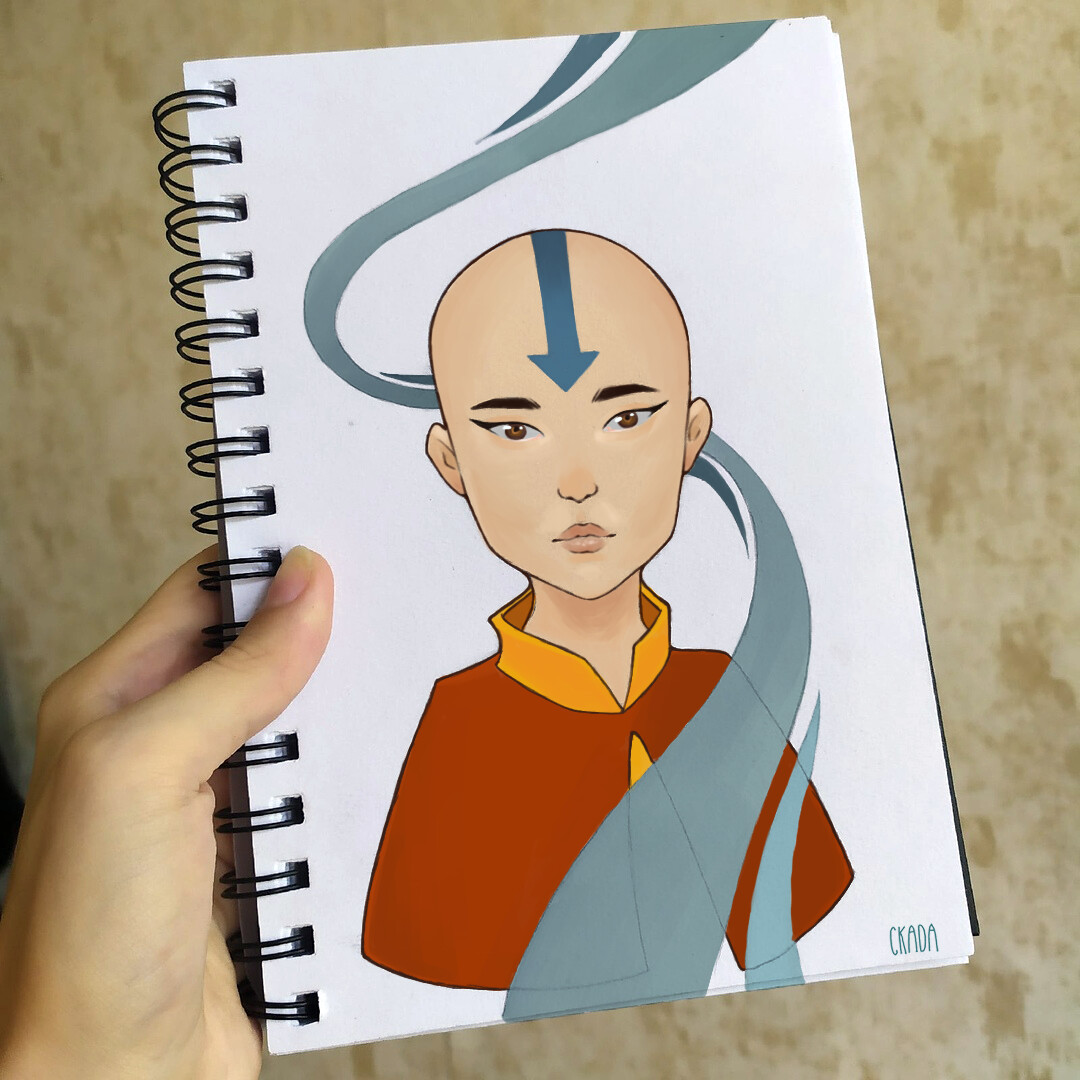ArtStation - Avatar the Legend of Aang fem fanart
