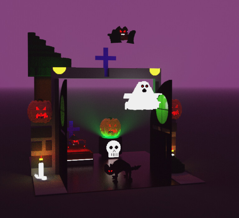 ArtStation - Halloween 3D
