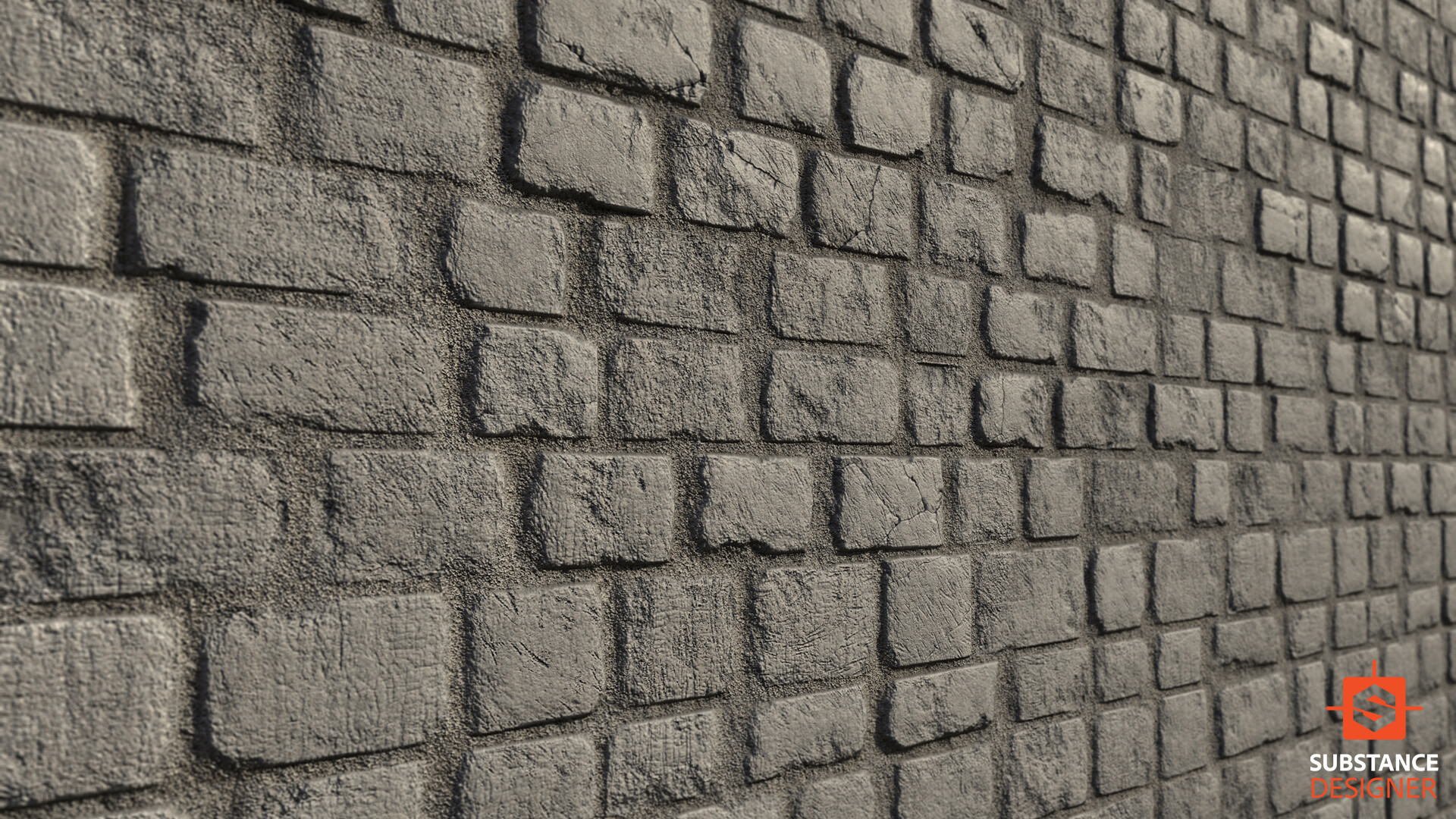 Mike Means - Worn Stone Brick