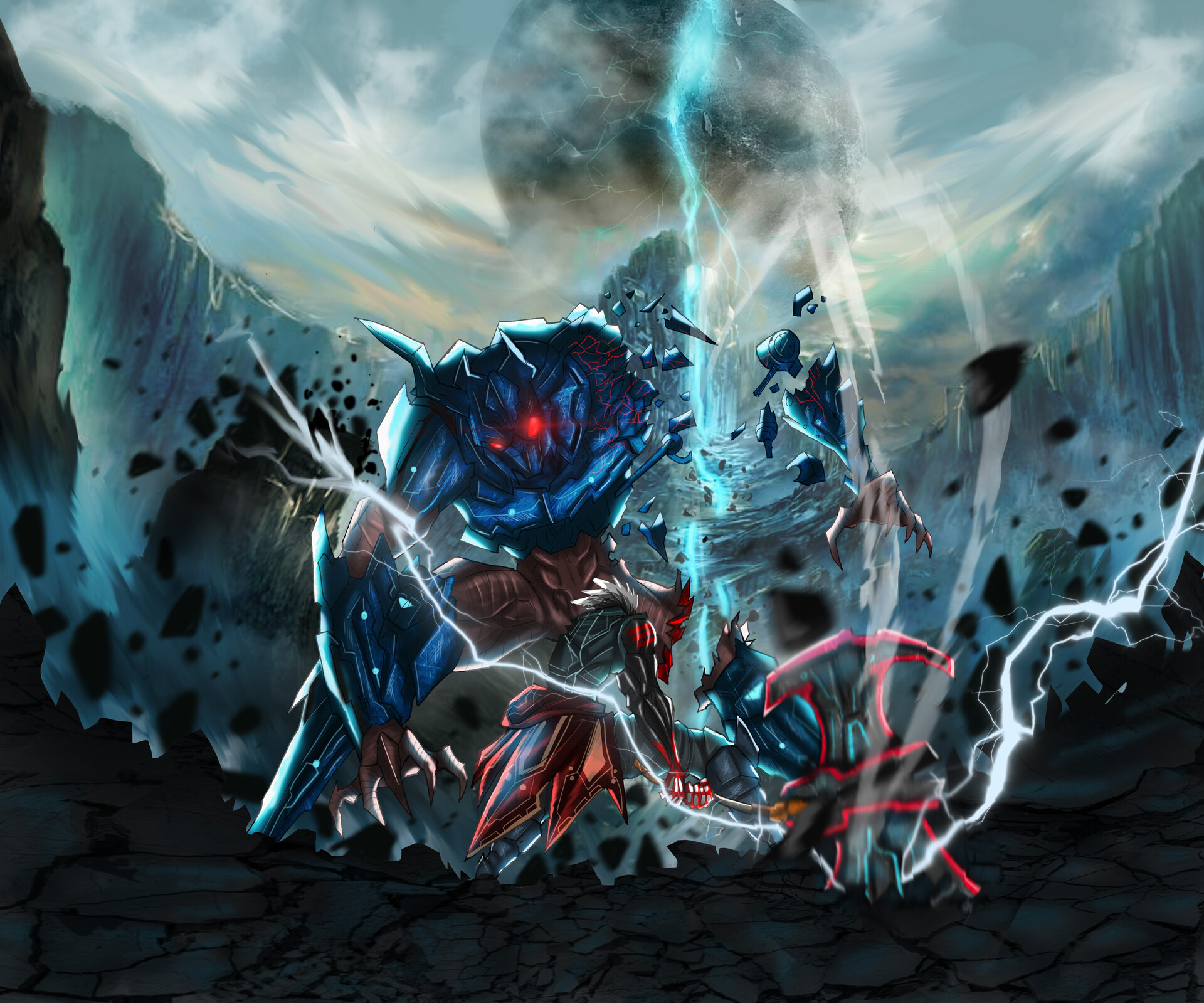 ArtStation - Moon Slash