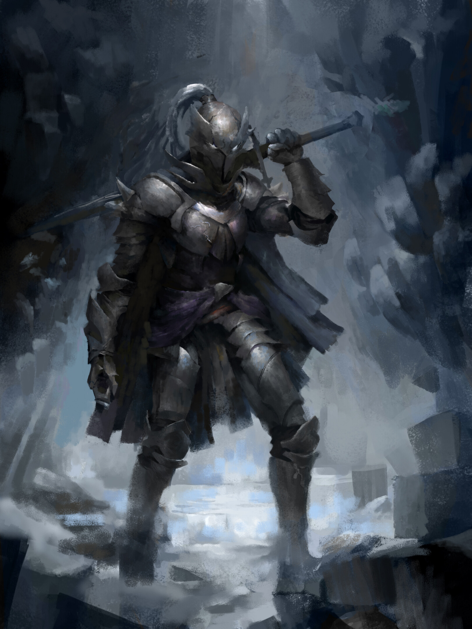 ArtStation - Frost Cavern Knight