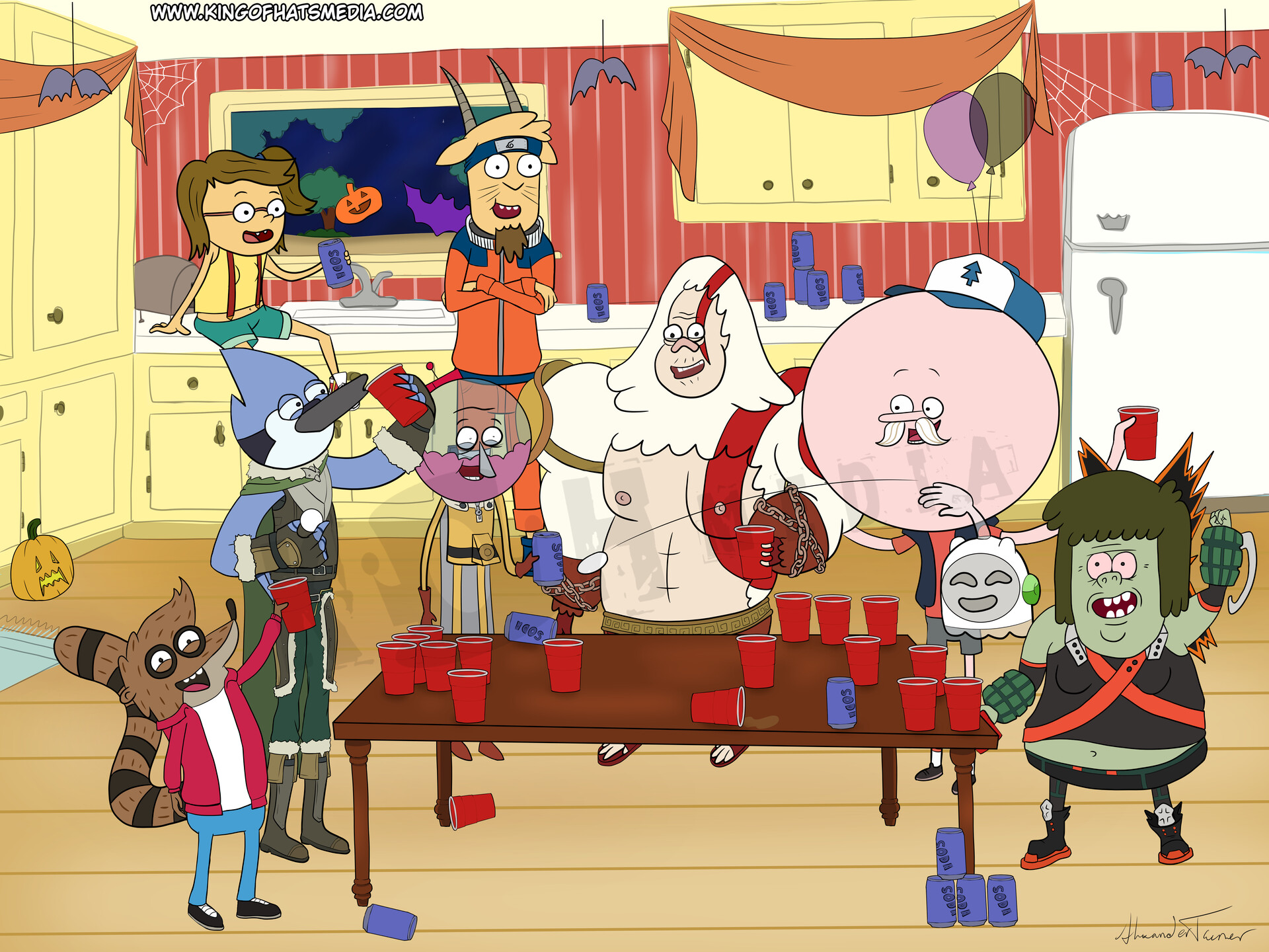 ArtStation - Reg Show Fan Art