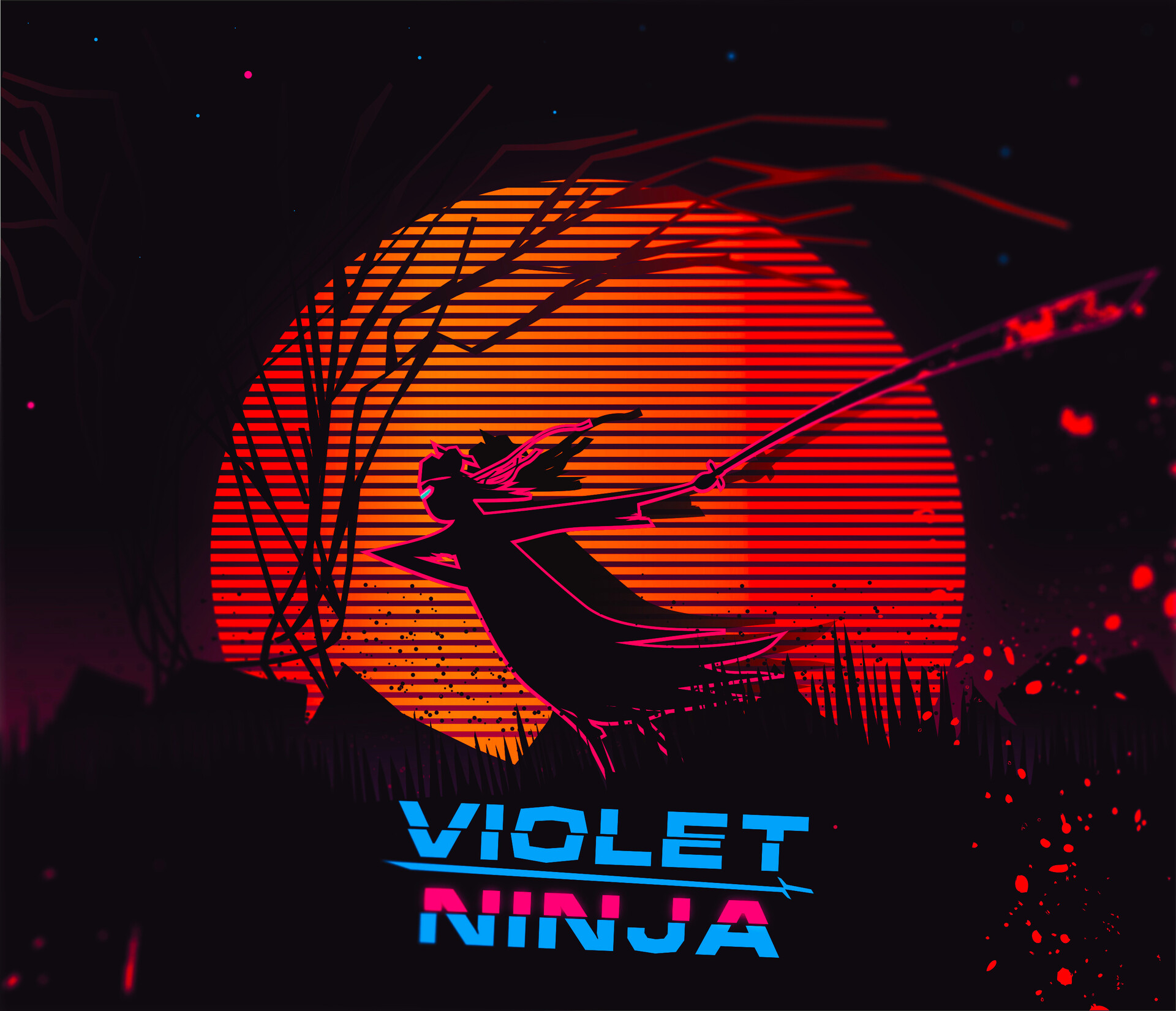 ArtStation - violet ninja