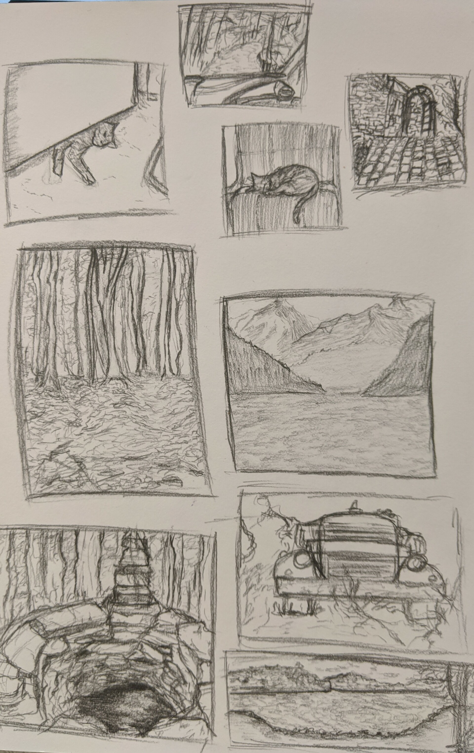 ArtStation - Rough concept sketches