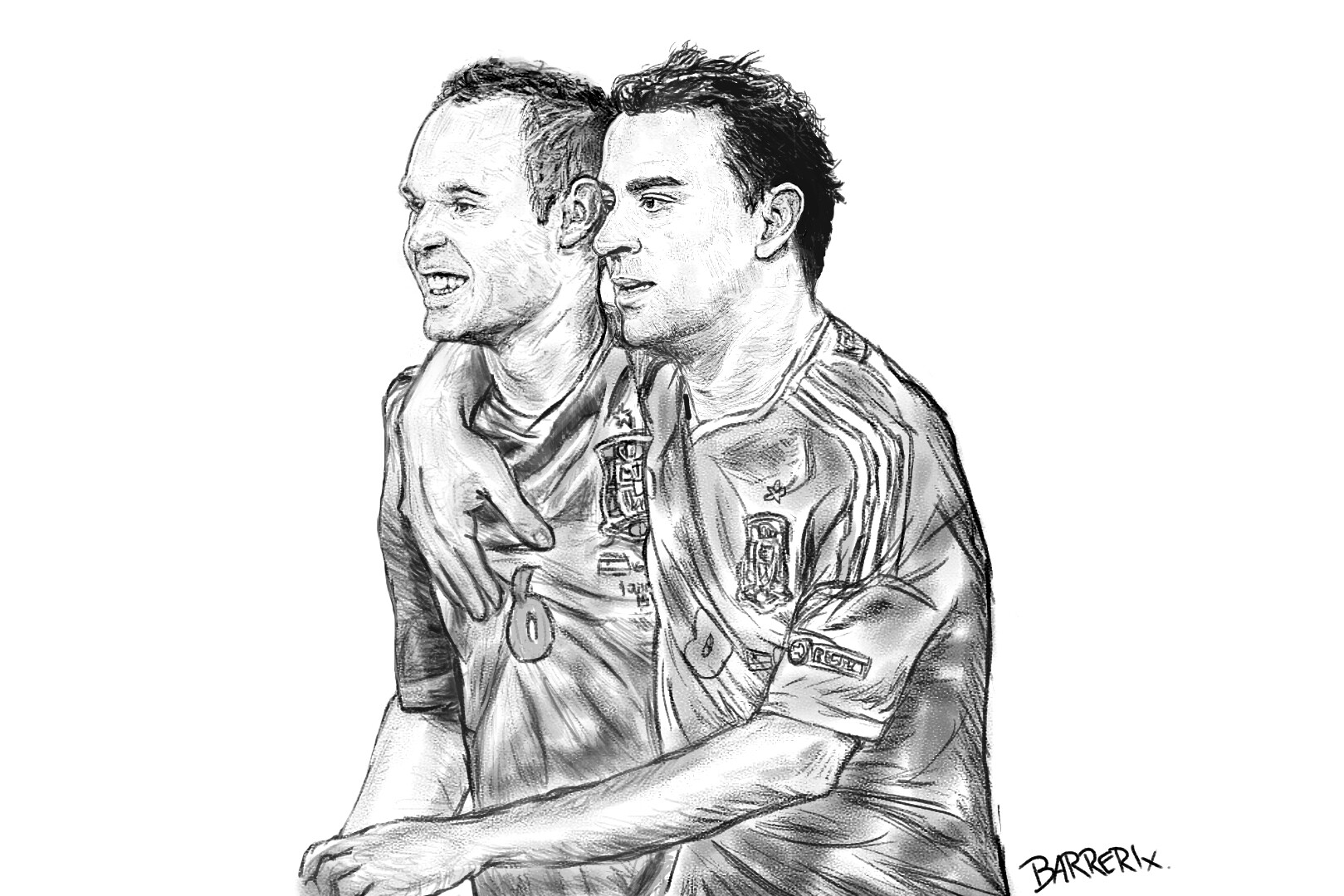 Xavi Drawing Xavi Carbonell | Untitled (2024) | Available For Sale
