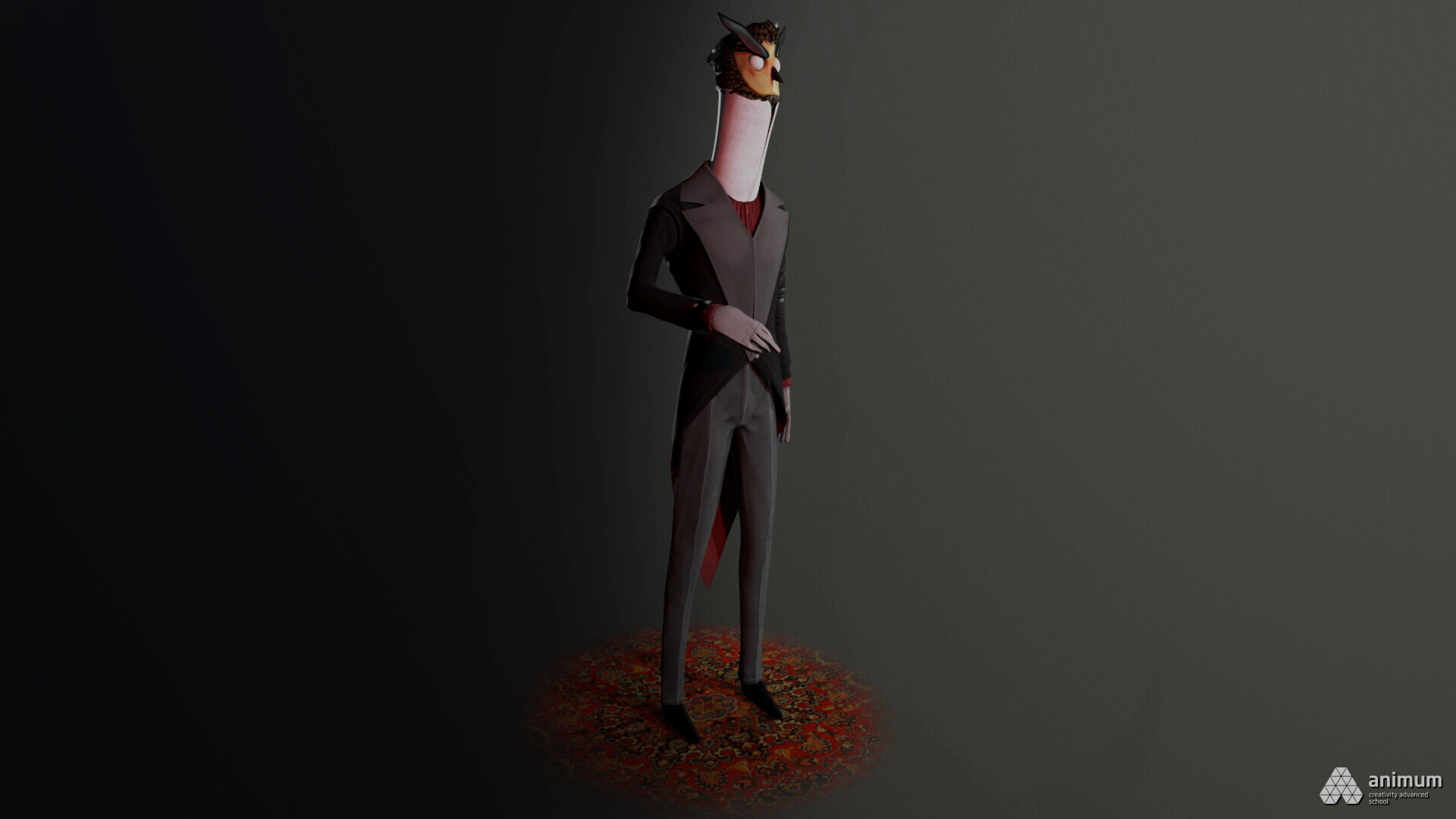 Victor Palomo Lopez - Owl Butler Videogame Character