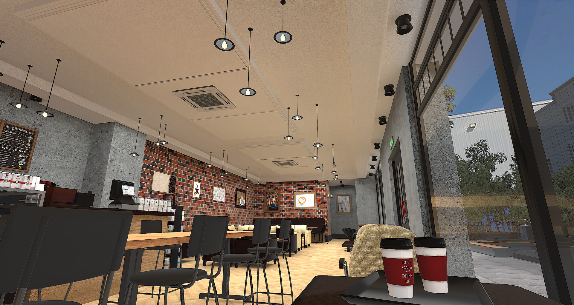 ArtStation - Cafe_Unity