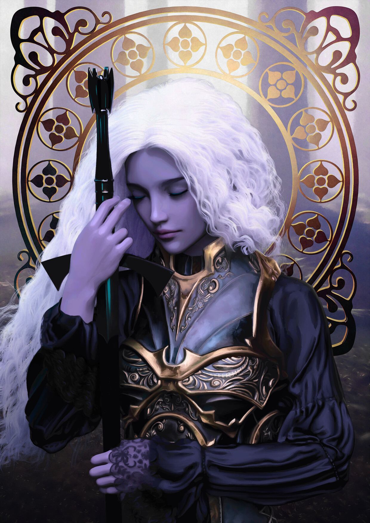 ArtStation - HexBlade - Drow