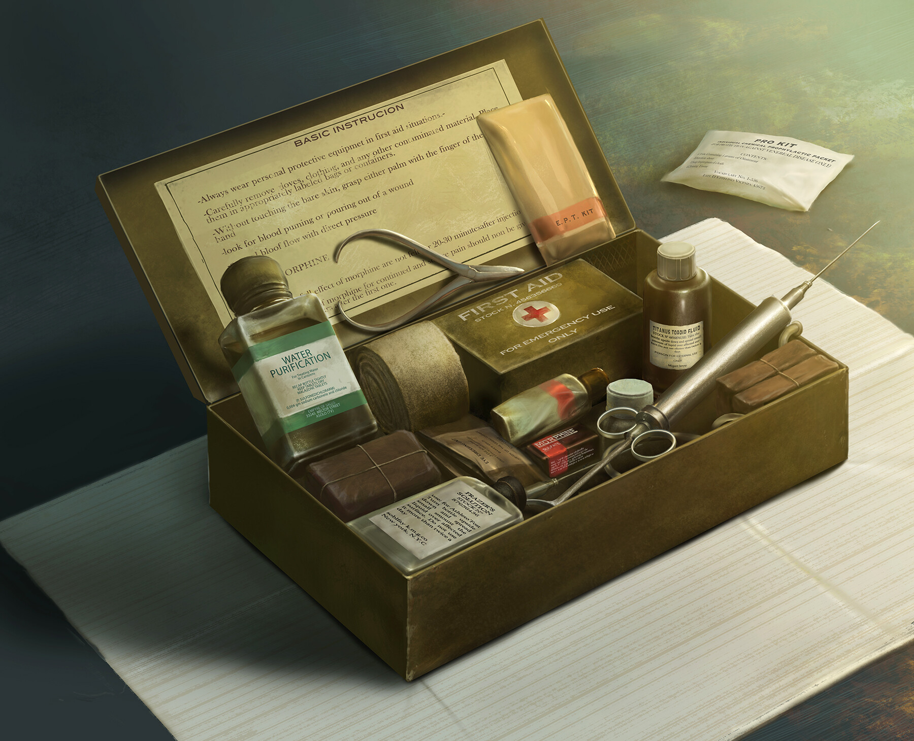 ArtStation - FIRST AID KIT