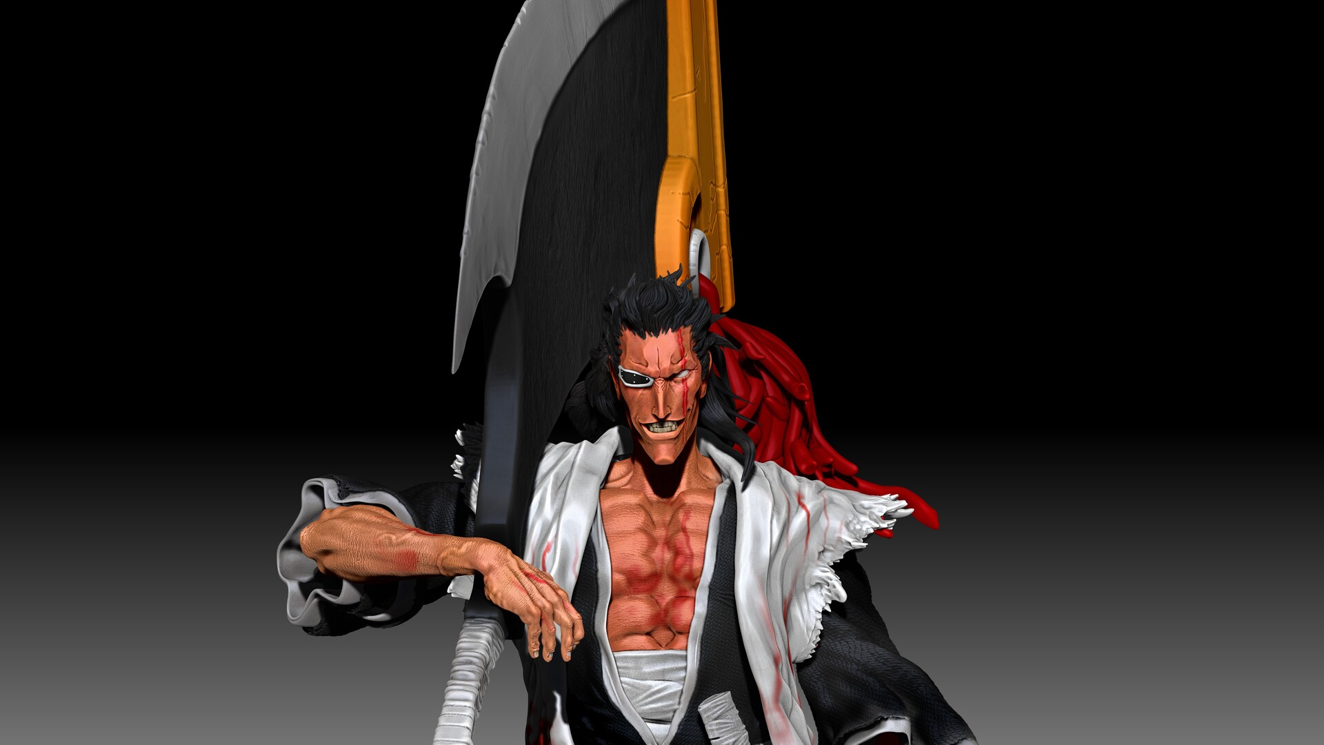 ArtStation - Zaraki Kenpachi