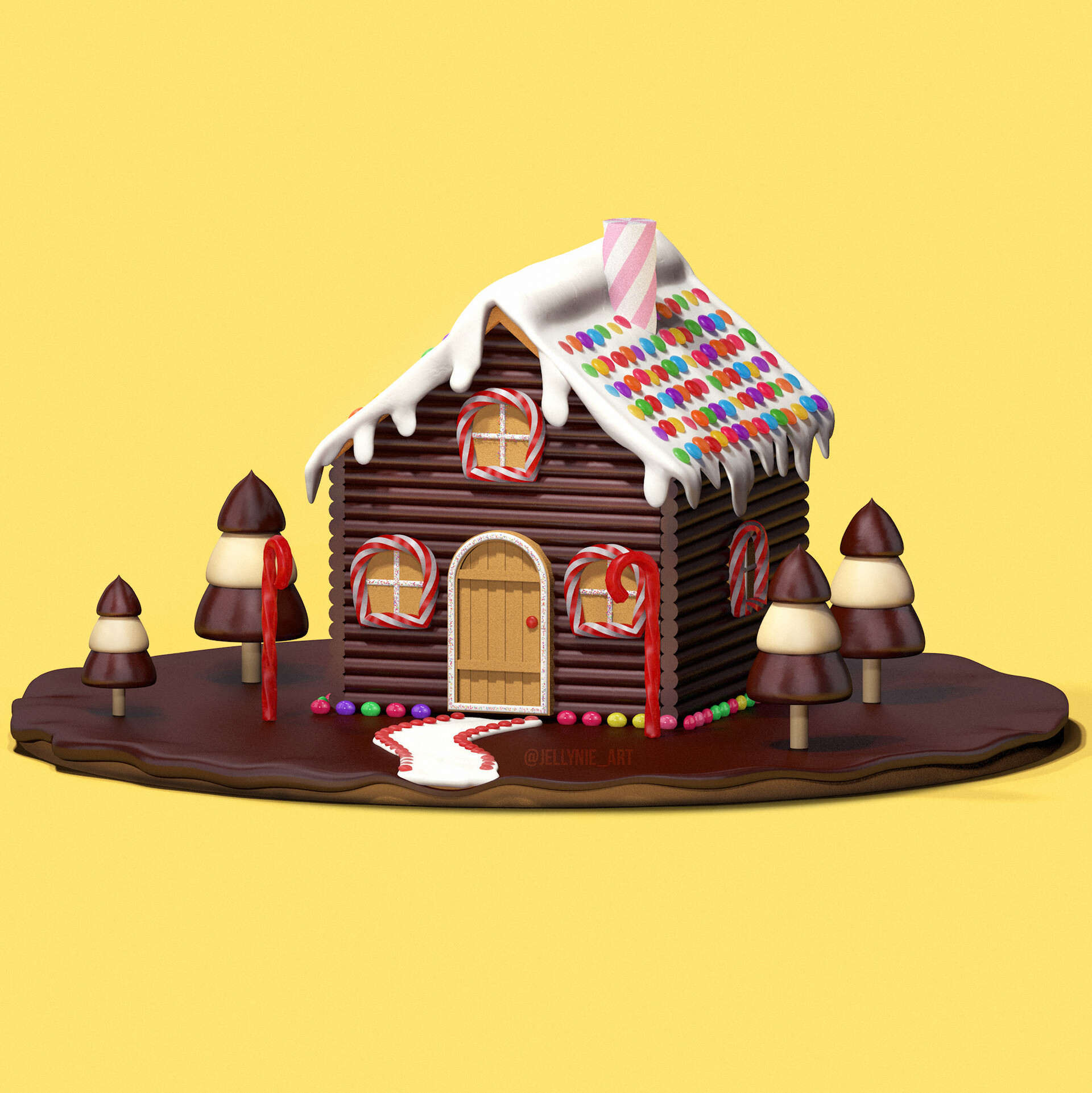 ArtStation - Sweet House